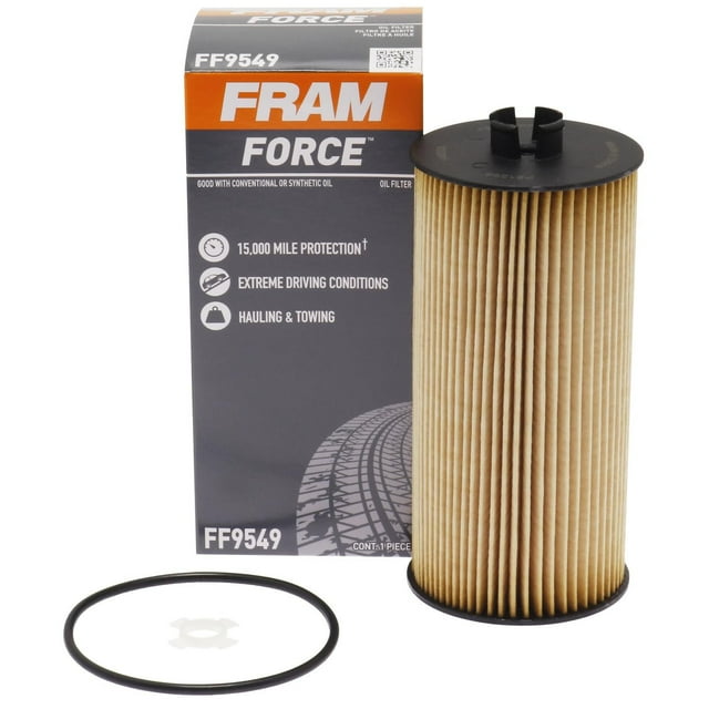FRAM Force Cartridge Oil Filter: Ideal for Any Type of Oil, For Extreme ...