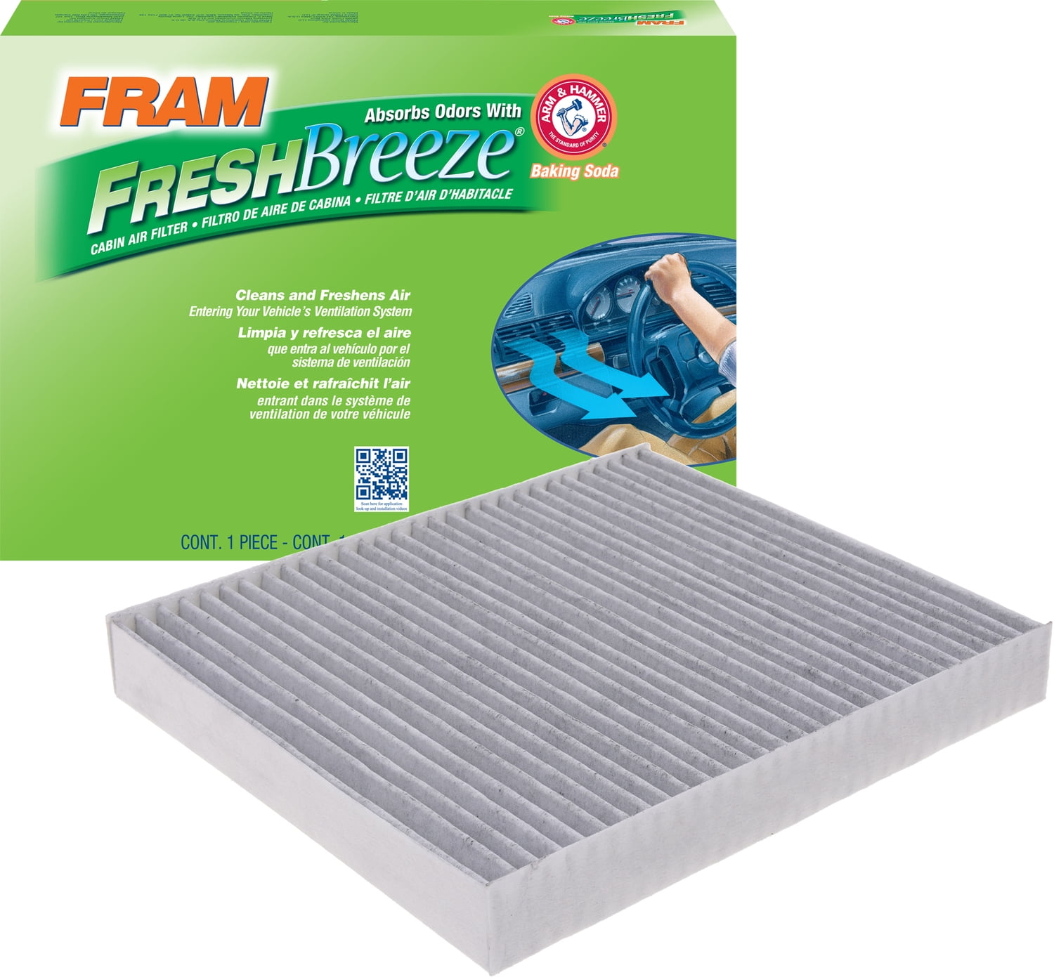 FRAM CF11966 Cabin Air Filter, Select Buick, Cadillac, Chevrolet, GMC ...