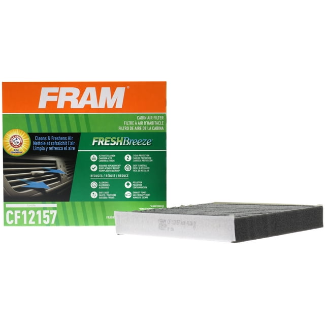 FRAM Fresh Breeze Cabin Air Filter CF12157 with Arm & Hammer Baking ...