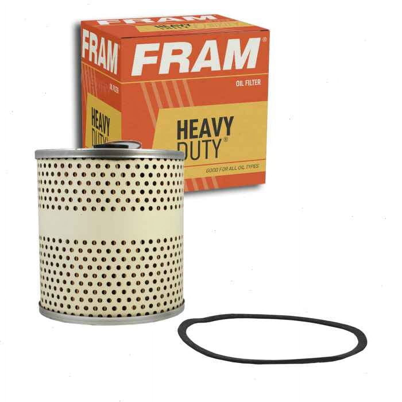 FRAM Heavy Duty Engine Oil Filter compatible with Cadillac Series 62 ...