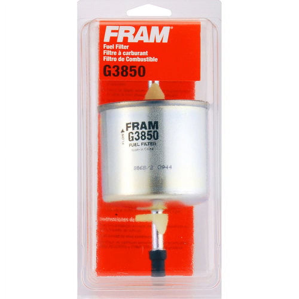 FRAM In-Line Fuel Filter, G3850 for Select Ford, Mazda, Mercury and ...