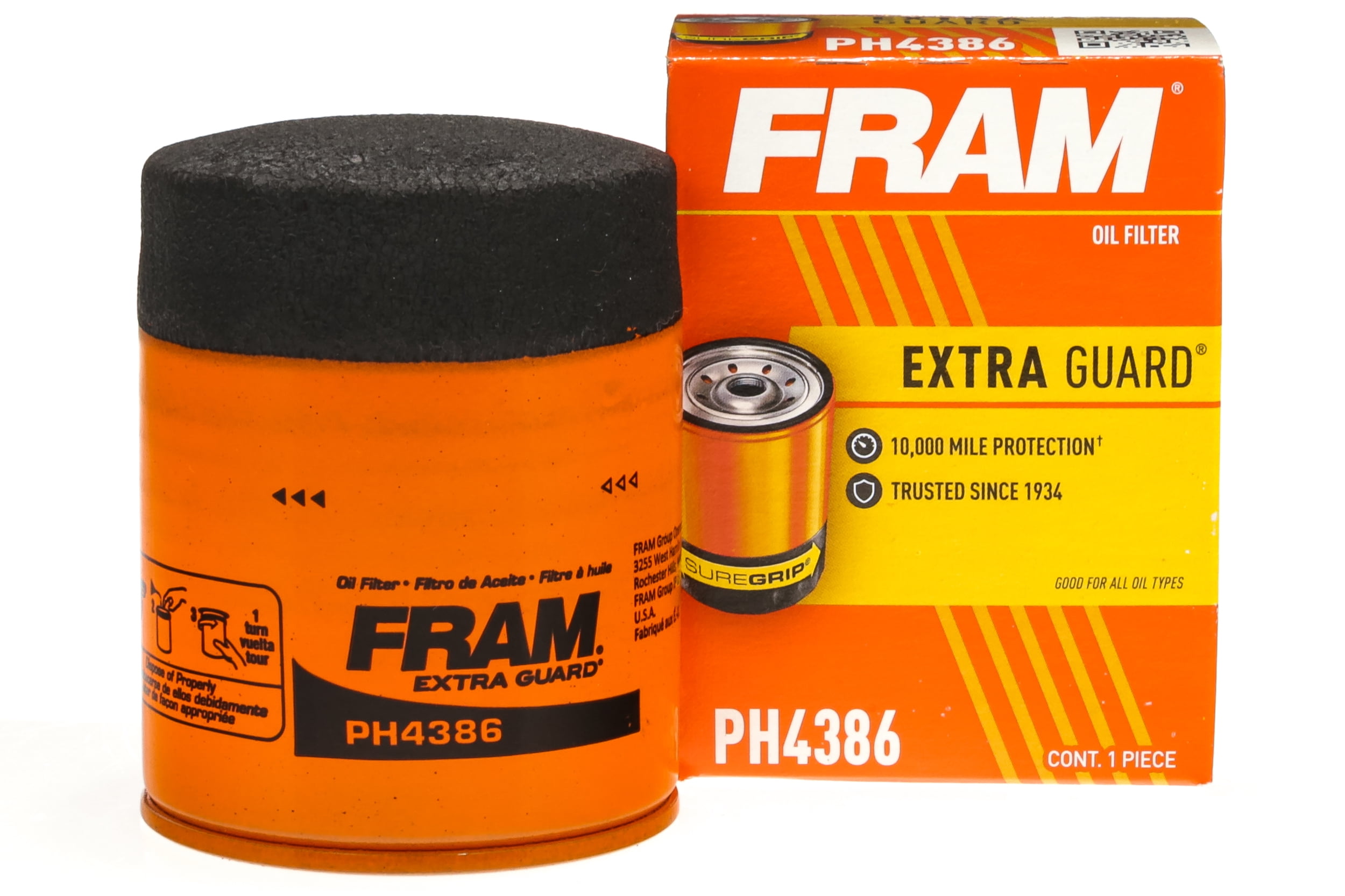Fram Oil Filter Ph4386
