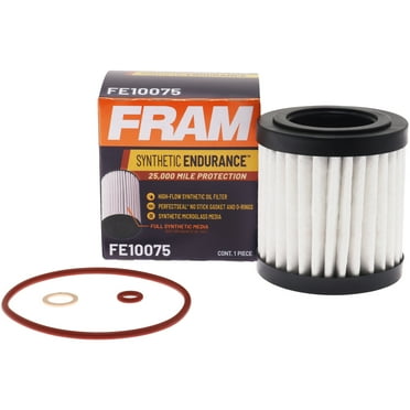 FRAM Extra Guard Oil Filter, PH25, 10K mile Replacement Oil Filter ...