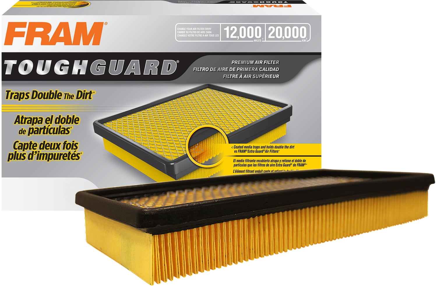 FRAM Tough Guard Air Filters in FRAM Air Filters - Walmart.com