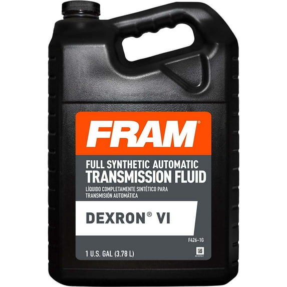FRAM Transmission Fluid Full Synthetic Dexron VI Automatic Transmission ...