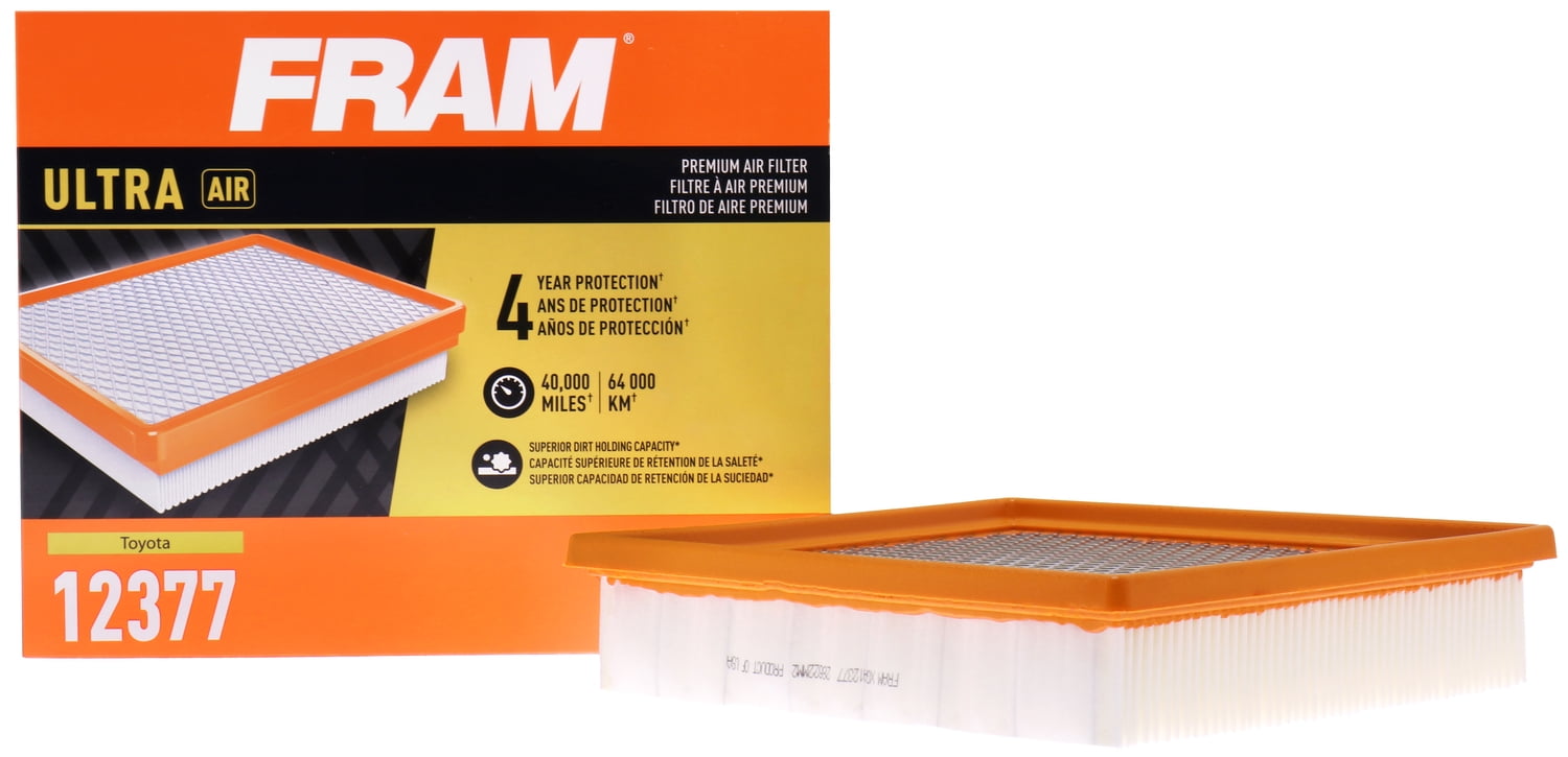 FRAM Ultra Air 12377, Premium Engine Air Filter, Replacement Filter for ...