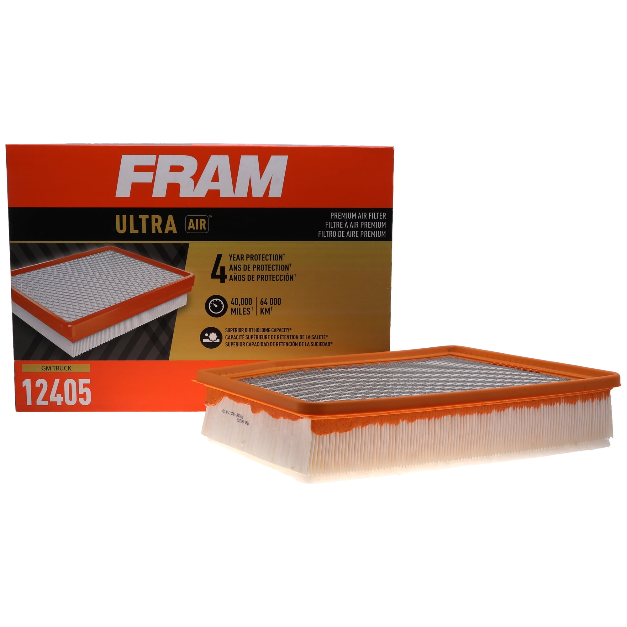 FRAM Ultra Air Premium Engine Air Filter XGA12405 for Chevrolet ...