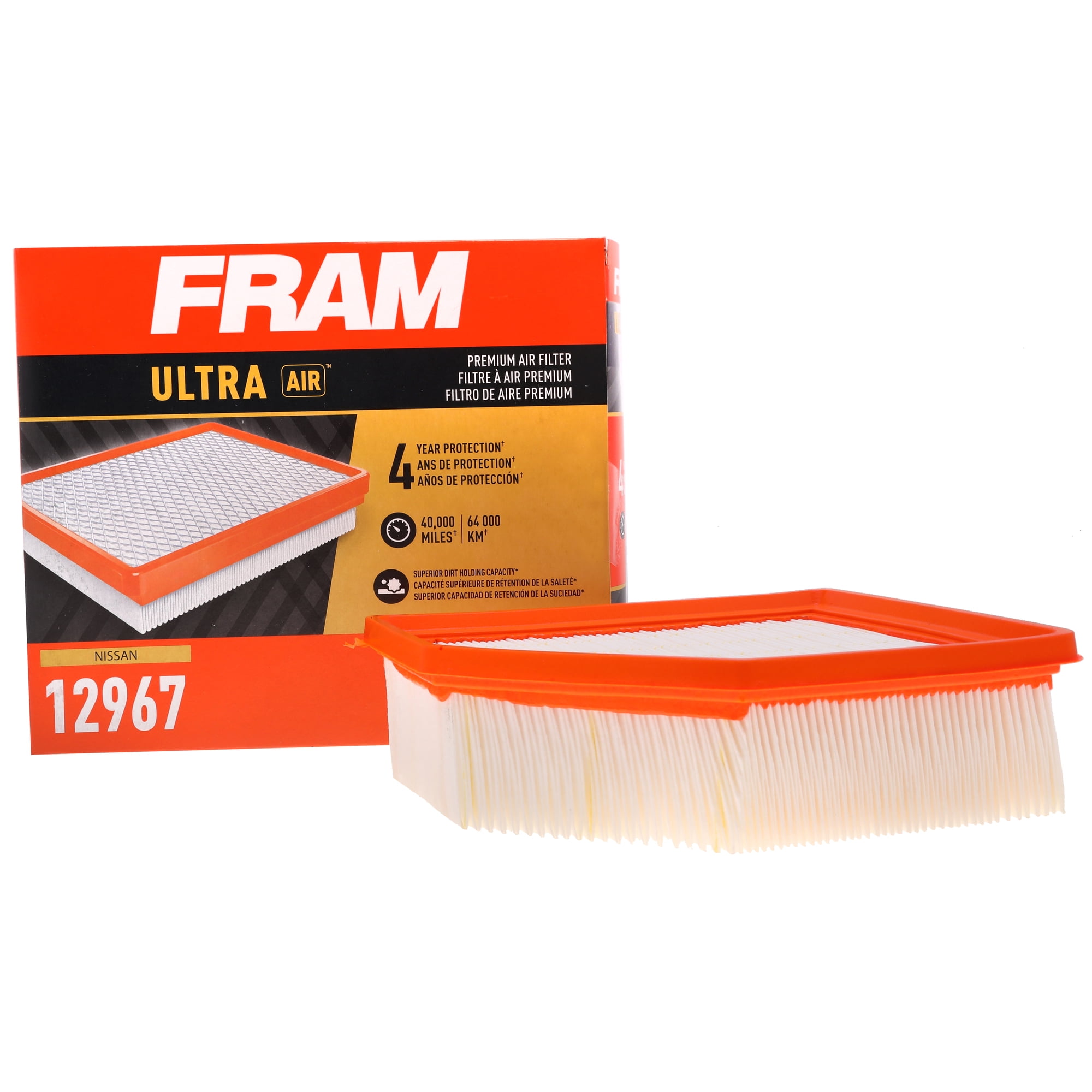 FRAM Ultra Air Premium Engine Air Filter - 40,000 Miles Protection ...