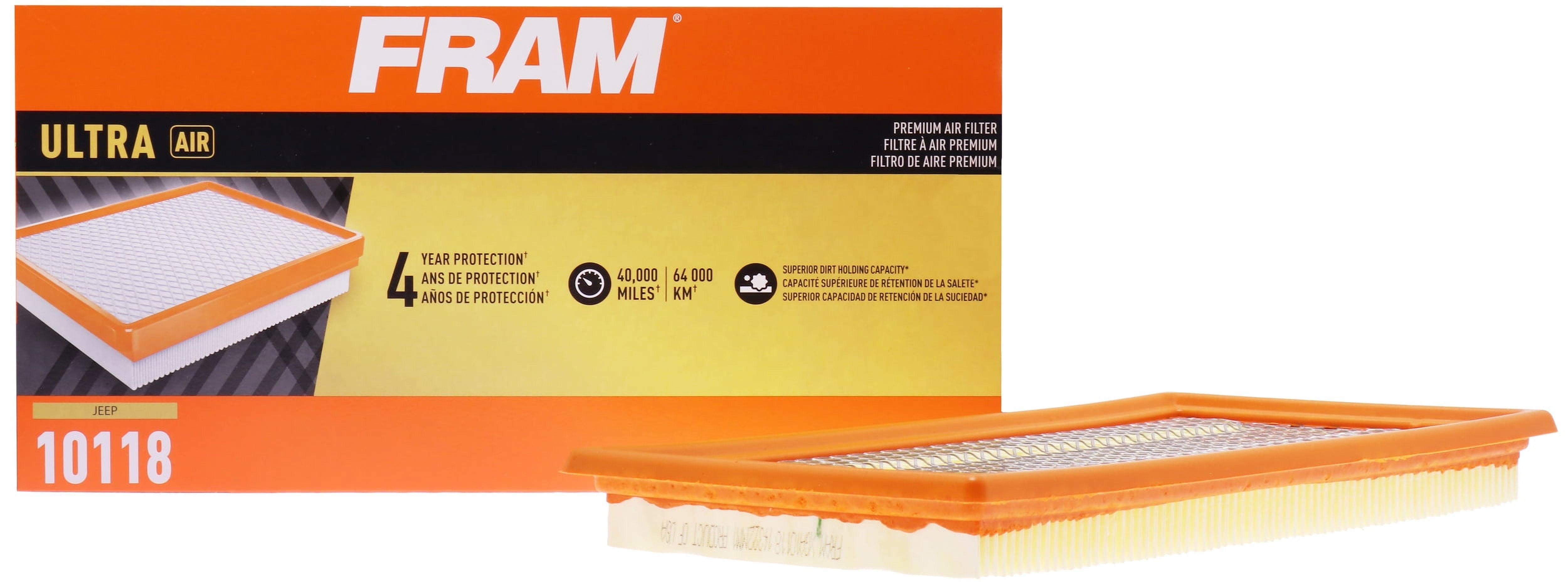 FRAM Ultra Air XGA10118, Premium Engine Air Filter, Replacement Filter ...