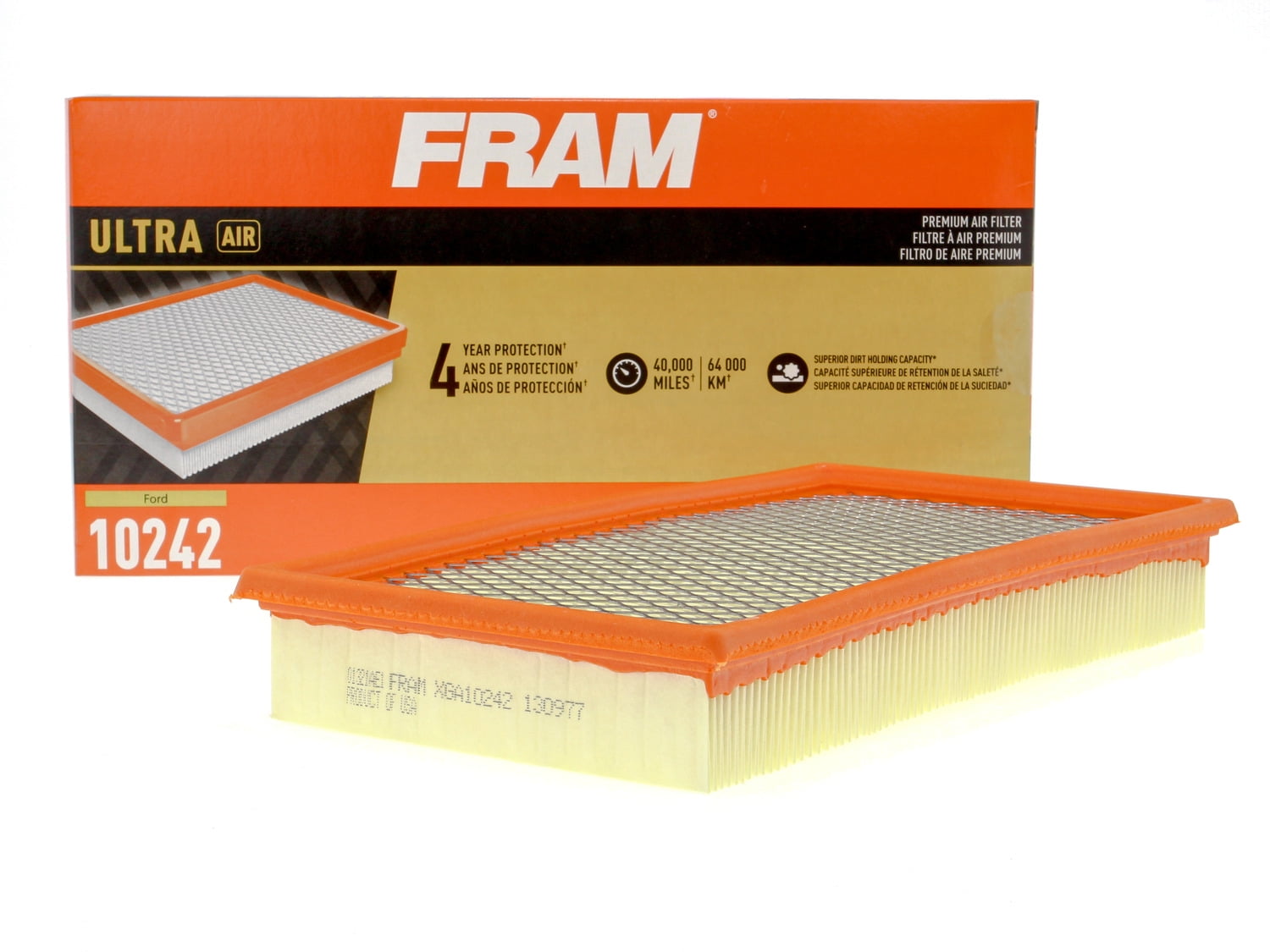 FRAM Ultra Air XGA10242, Premium Engine Air Filter for Select Ford ...