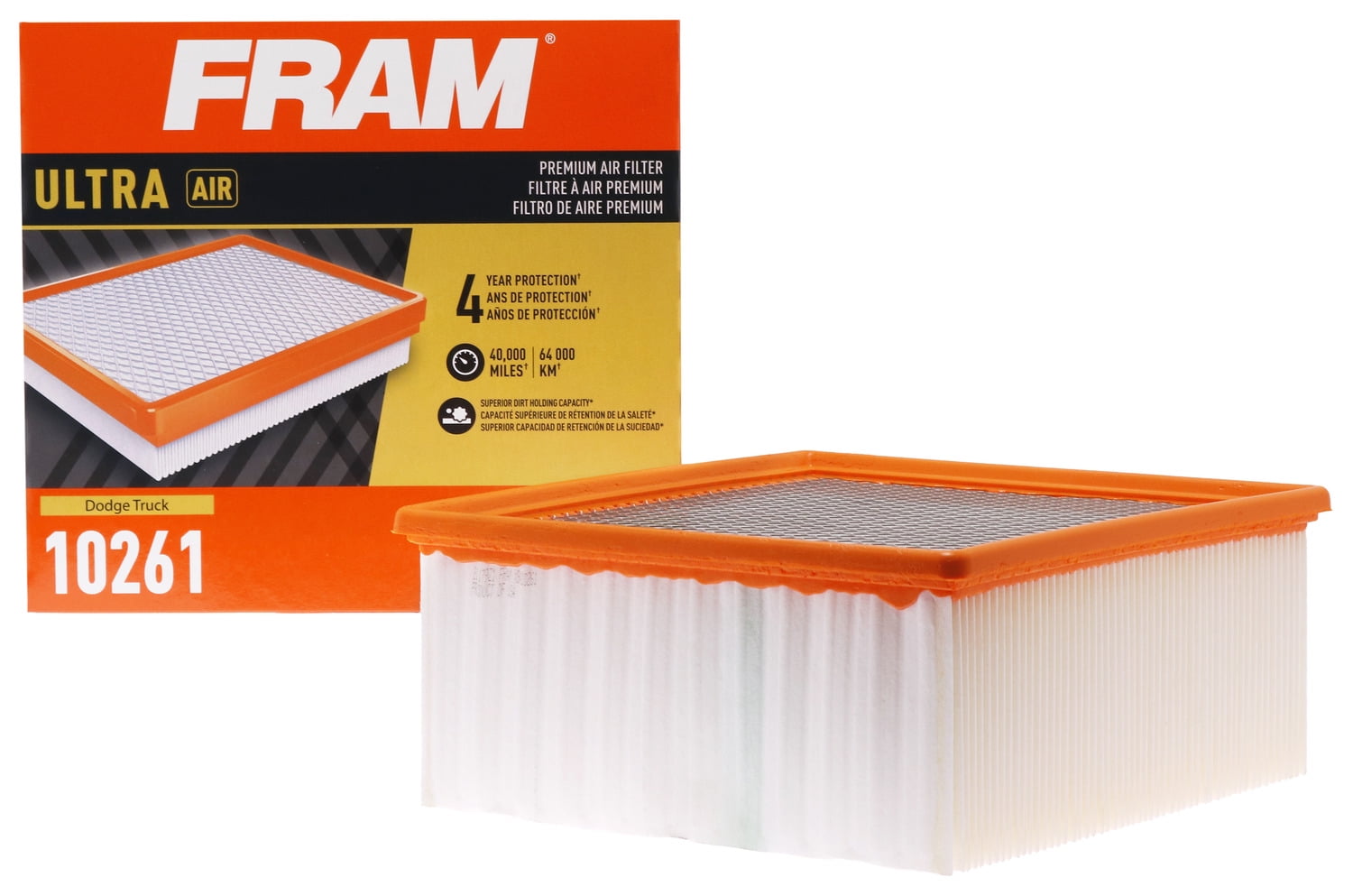 FRAM Ultra Air XGA10261, Premium Engine Air Filter for Select Dodge ...