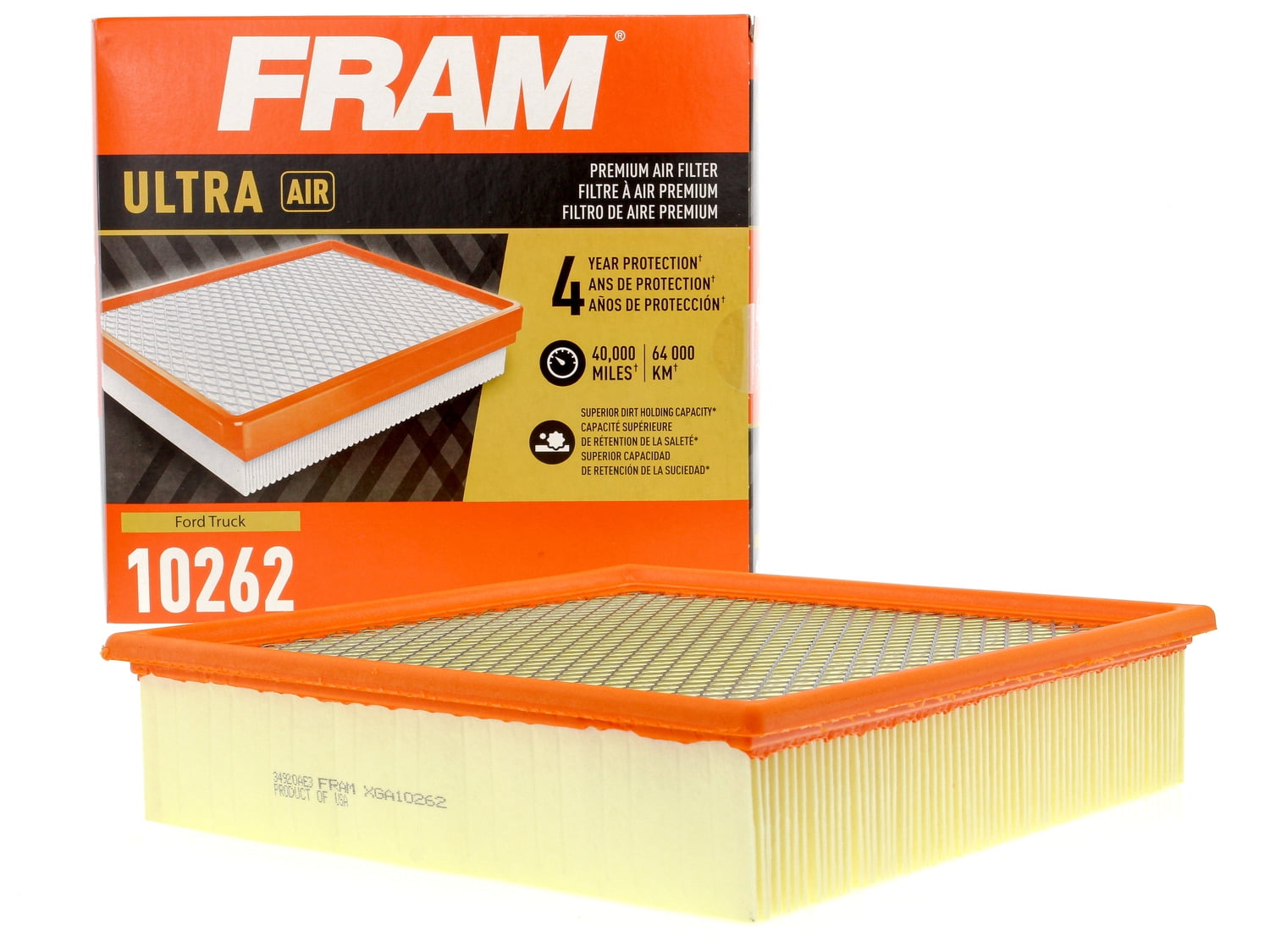 FRAM Ultra Air XGA10262, Premium Engine Air Filter for Select Ford and ...