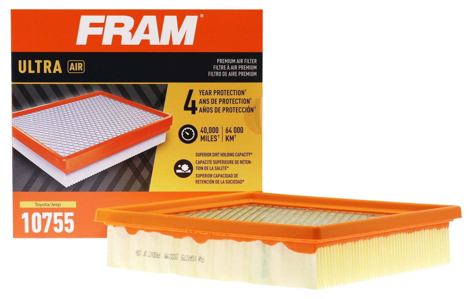 FRAM Ultra Air XGA10755, Premium Engine Air Filter, Replacement Filter ...