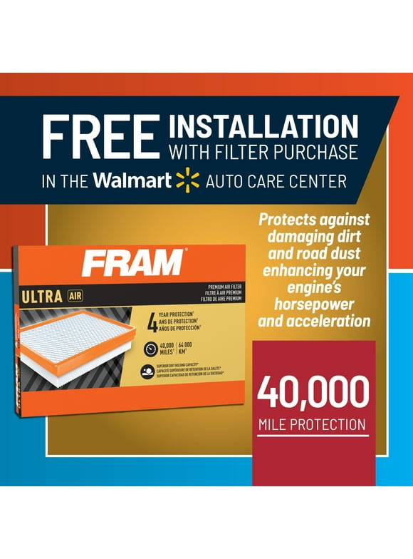 FRAM Air Filters in Engine Air Filter Brands - Walmart.com