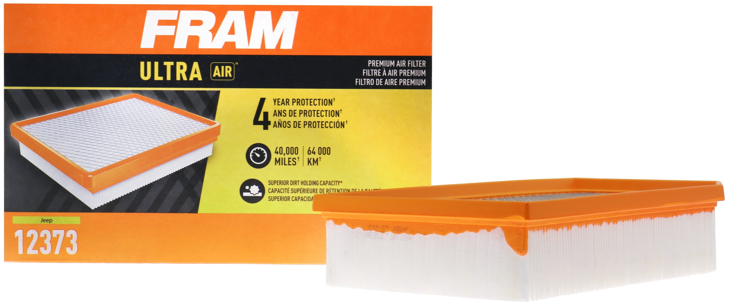 FRAM Ultra Air XGA12373, Premium Engine Air Filter for Select Jeep ...