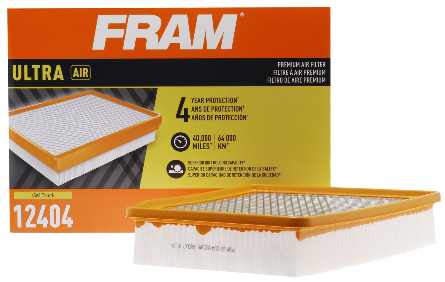 Brandclub - FRAM Ultra Air, XGA12404, Premium Engine Air Filter for ...