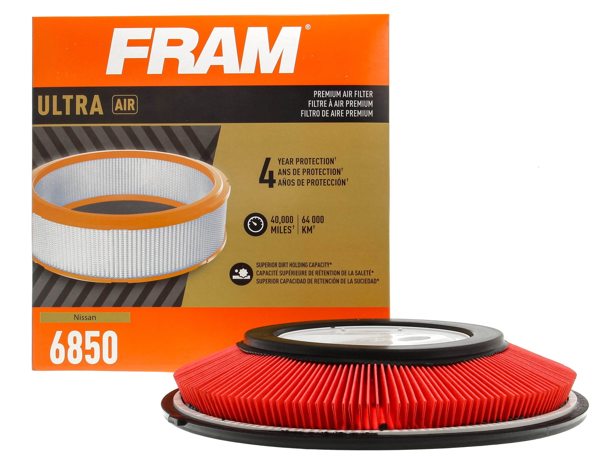FRAM Ultra Air XGA6850, Premium Engine Air Filter, Replacement Filter ...