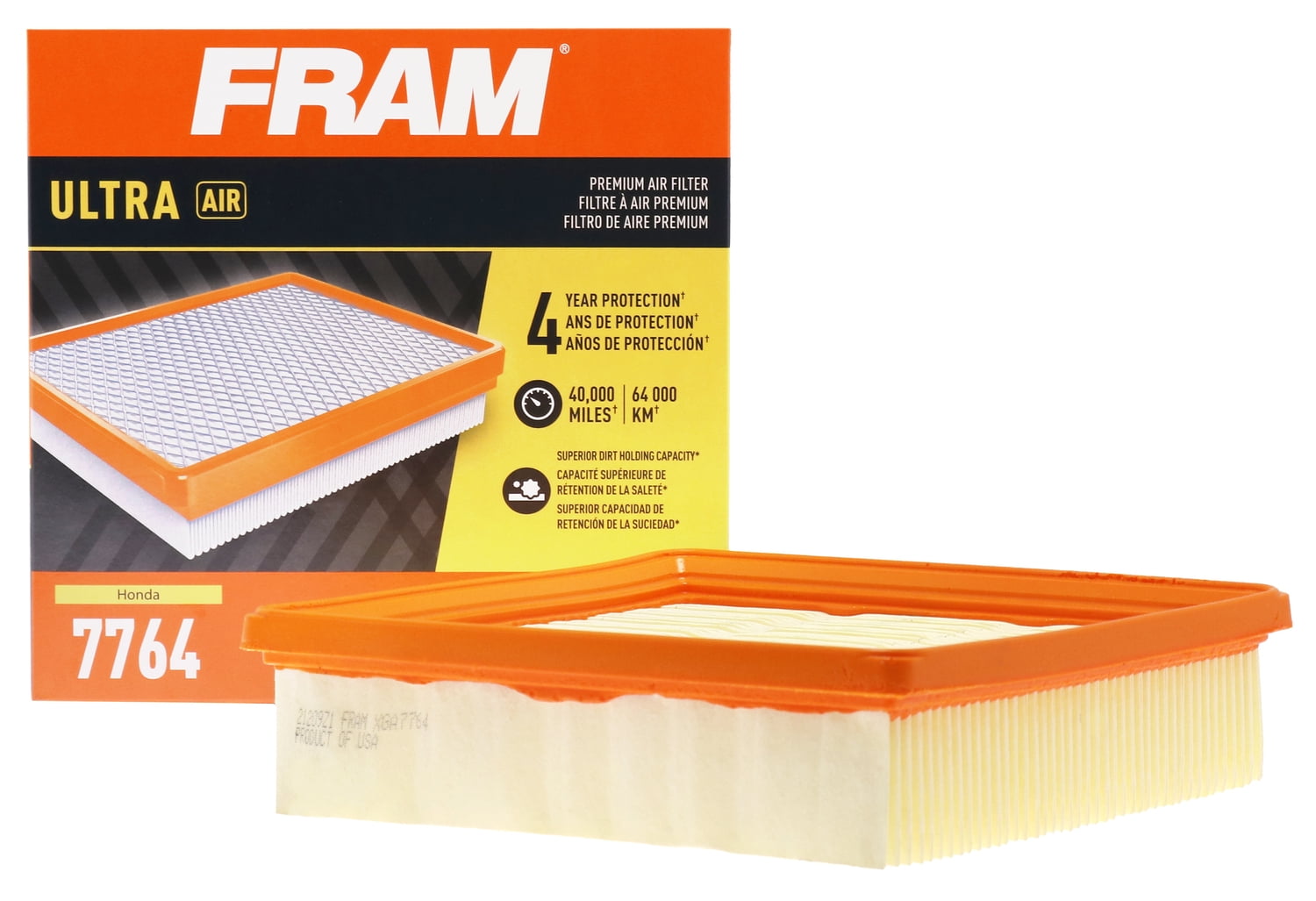 FRAM Ultra Air XGA7764, Premium Engine Air Filter, Replacement Filter ...