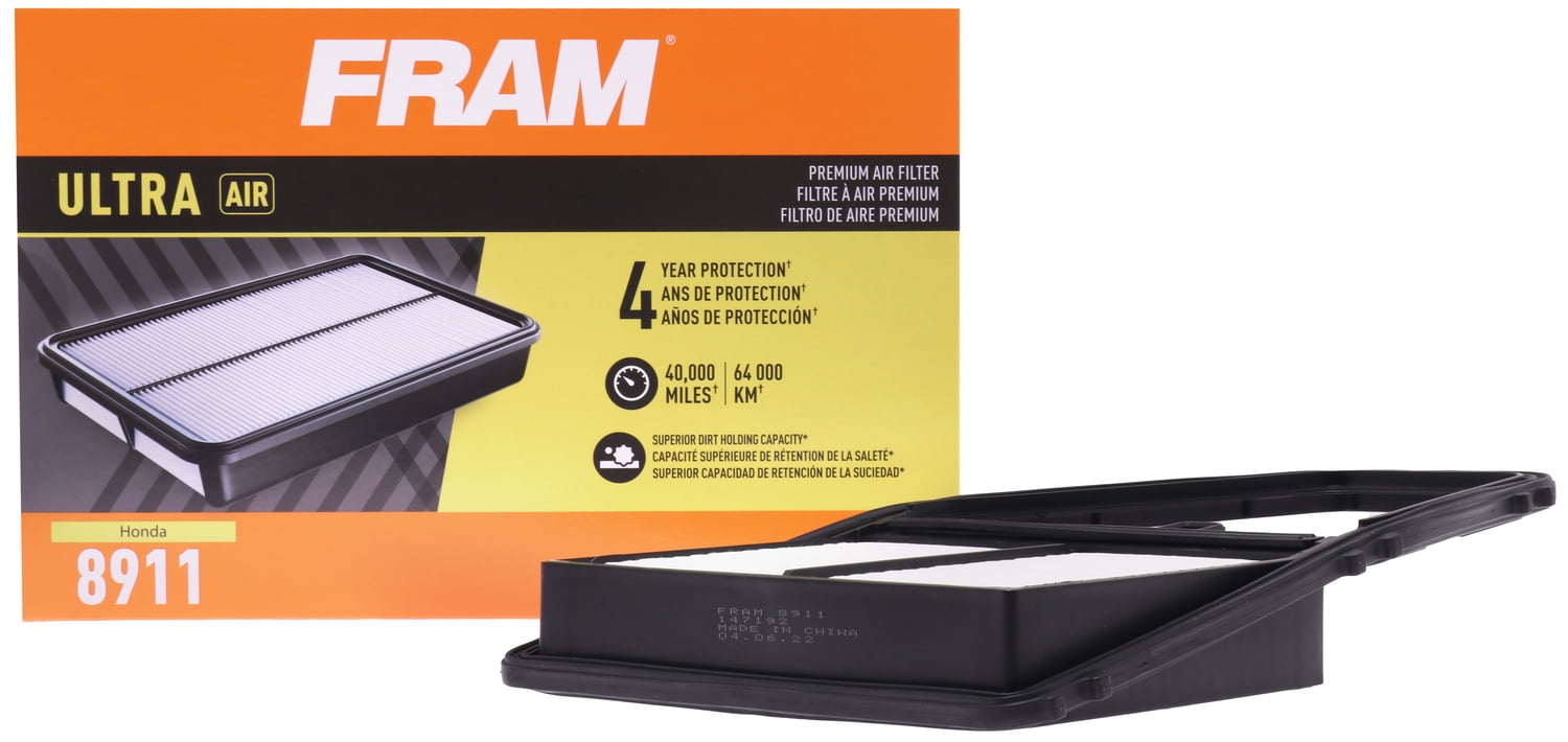 FRAM Ultra Air XGA8911, Premium Engine Air Filter for Select Acura and ...