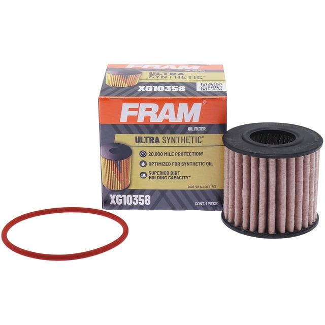 FRAM Ultra Synthetic XG10358 Motor Oil Filter for Select Lexus, Pontiac ...