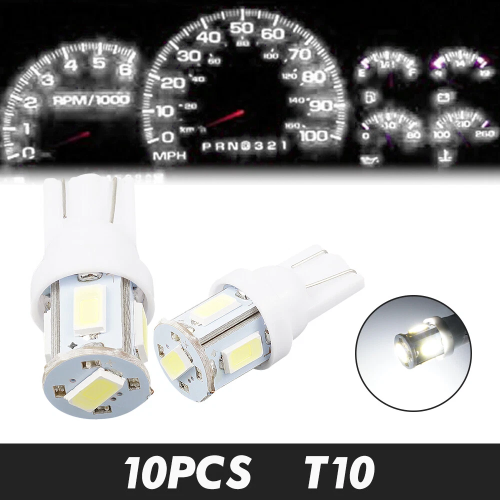 FRAME- 10X T10 168 194 Led Instrument Panel Dash Lights License Plate ...