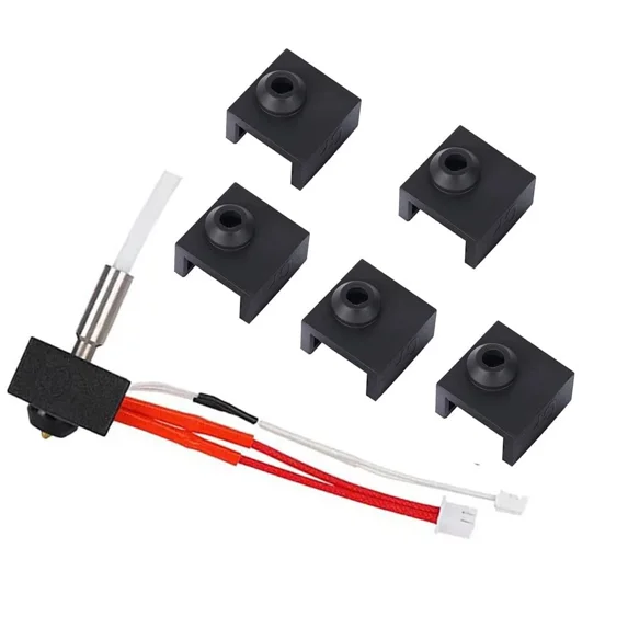 FRAME- 3D Printer Hotend Heatbreak Nozzle Kit 0.4Mm With Extra 5X ...