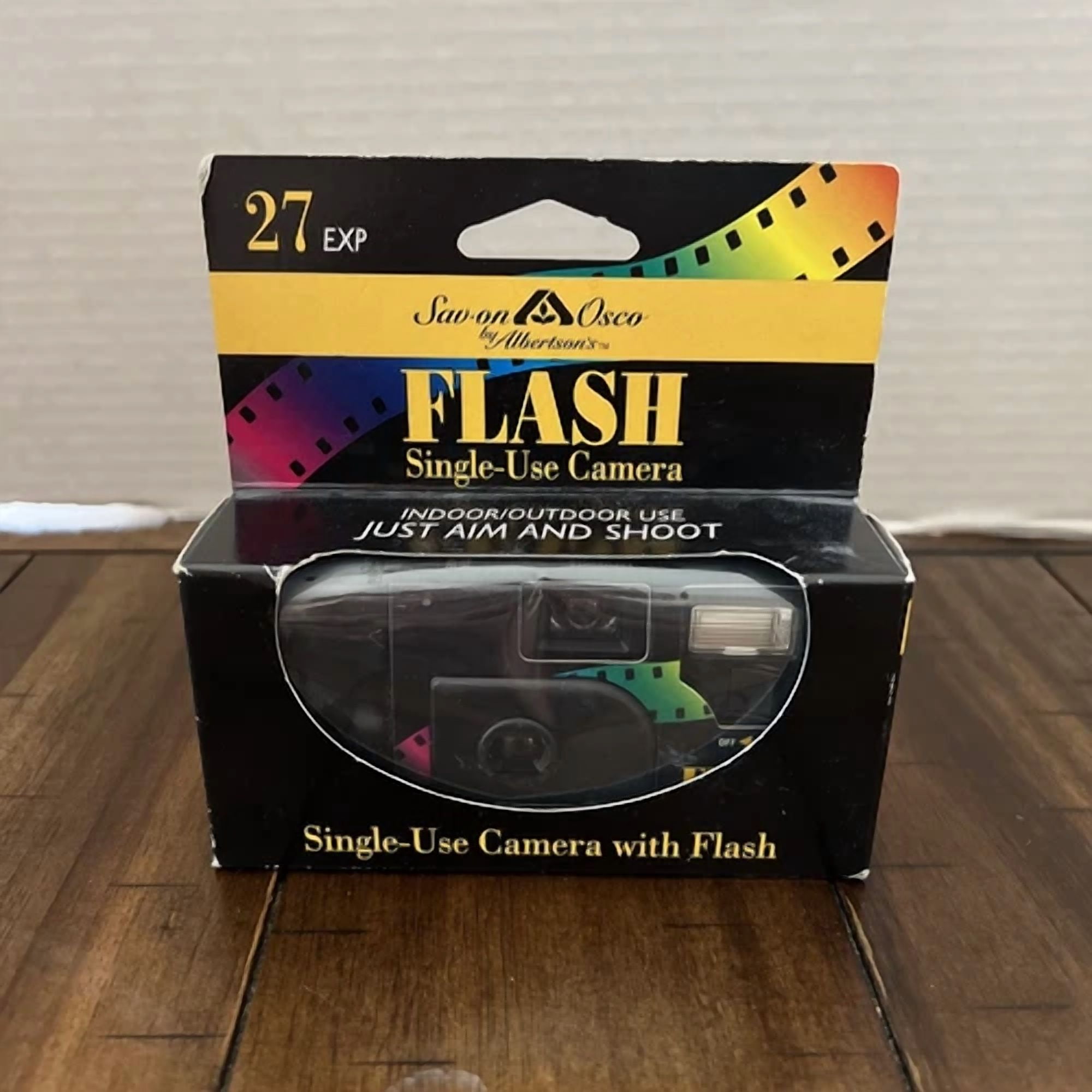 FRAME- C Albertsons 1 Time Use Disposable 400 Speed 35Mm Film Camera W ...