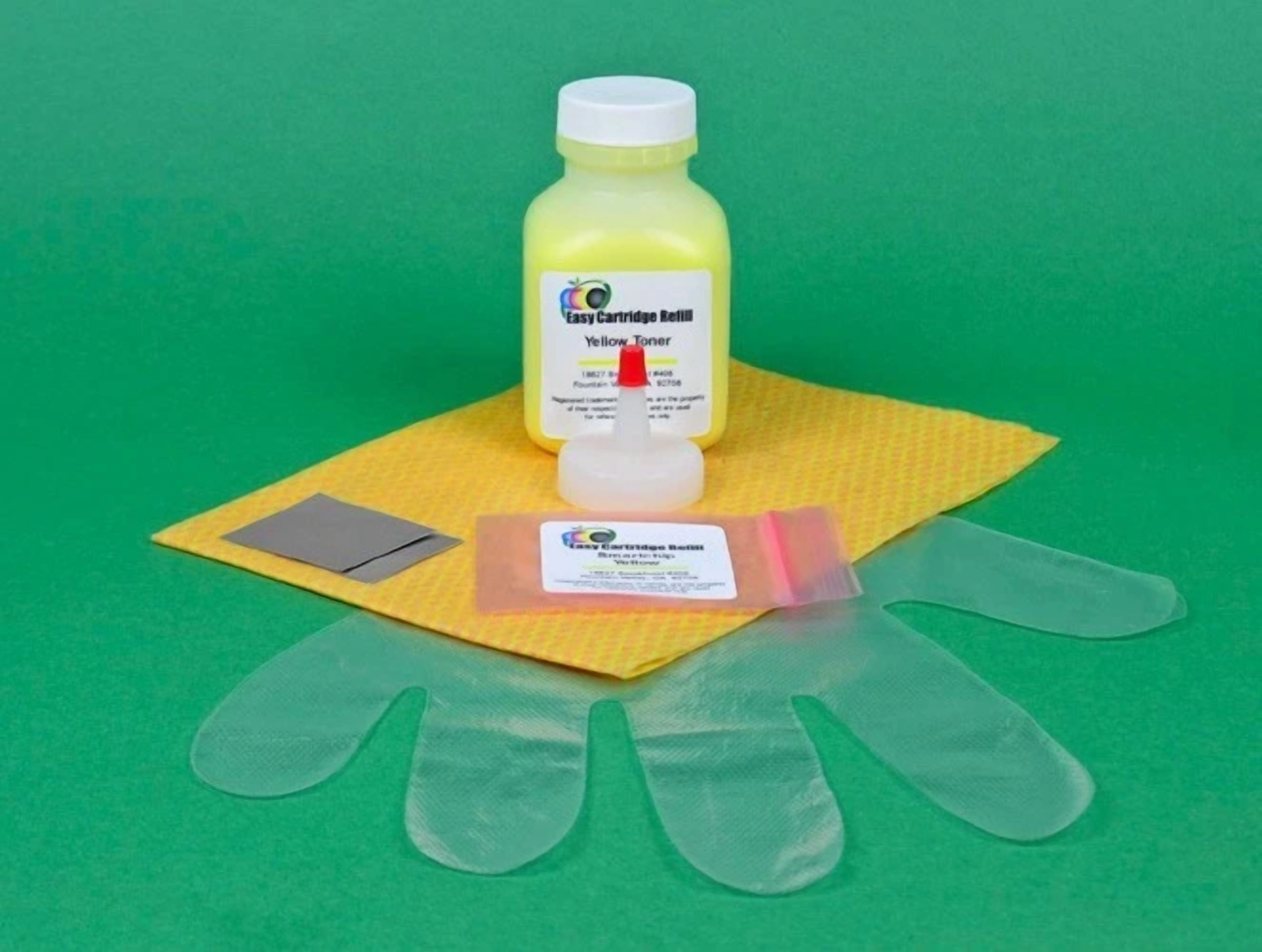 FRAME- Hp Cm1312 Cm1312Nfi Mfp Cb542A Yellow Toner Refill Kit W/ Chip ...