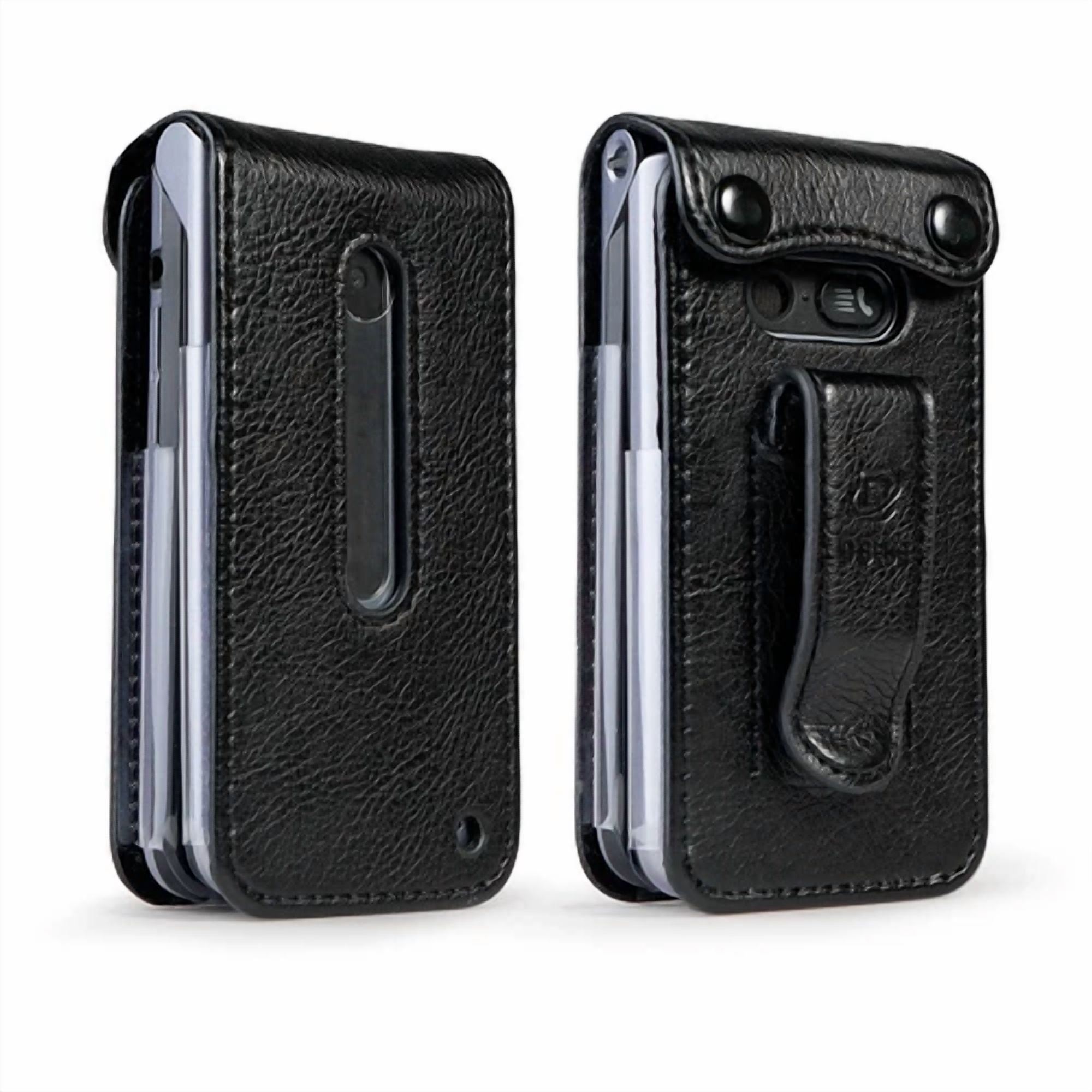 FRAME- Leather Case With Belt Clip For Lg Classic Flip Phone (L125Dl ...