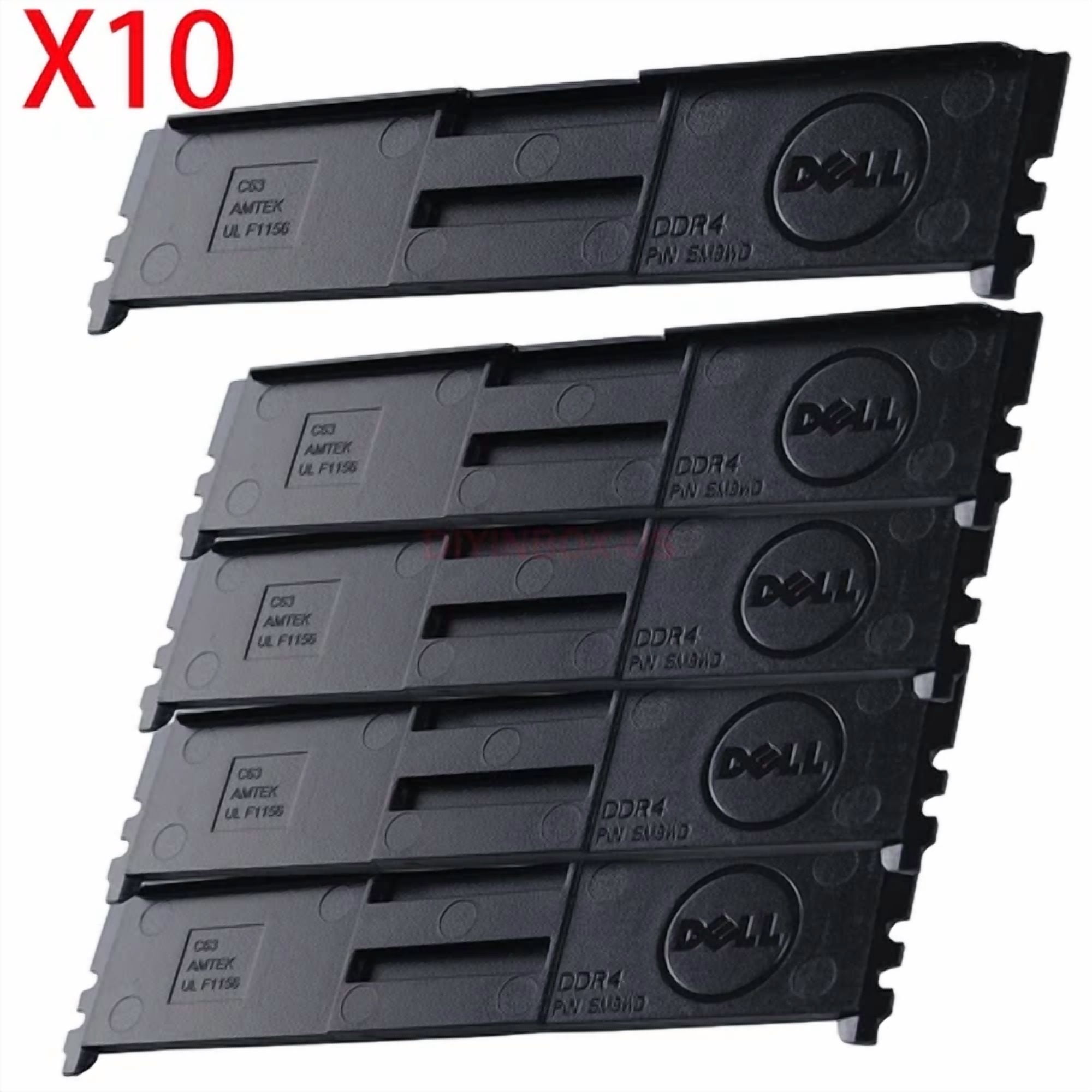 FRAME- Lot Of 10 Dell Poweredge Server Ddr4 Memory Ram Blank Filler ...