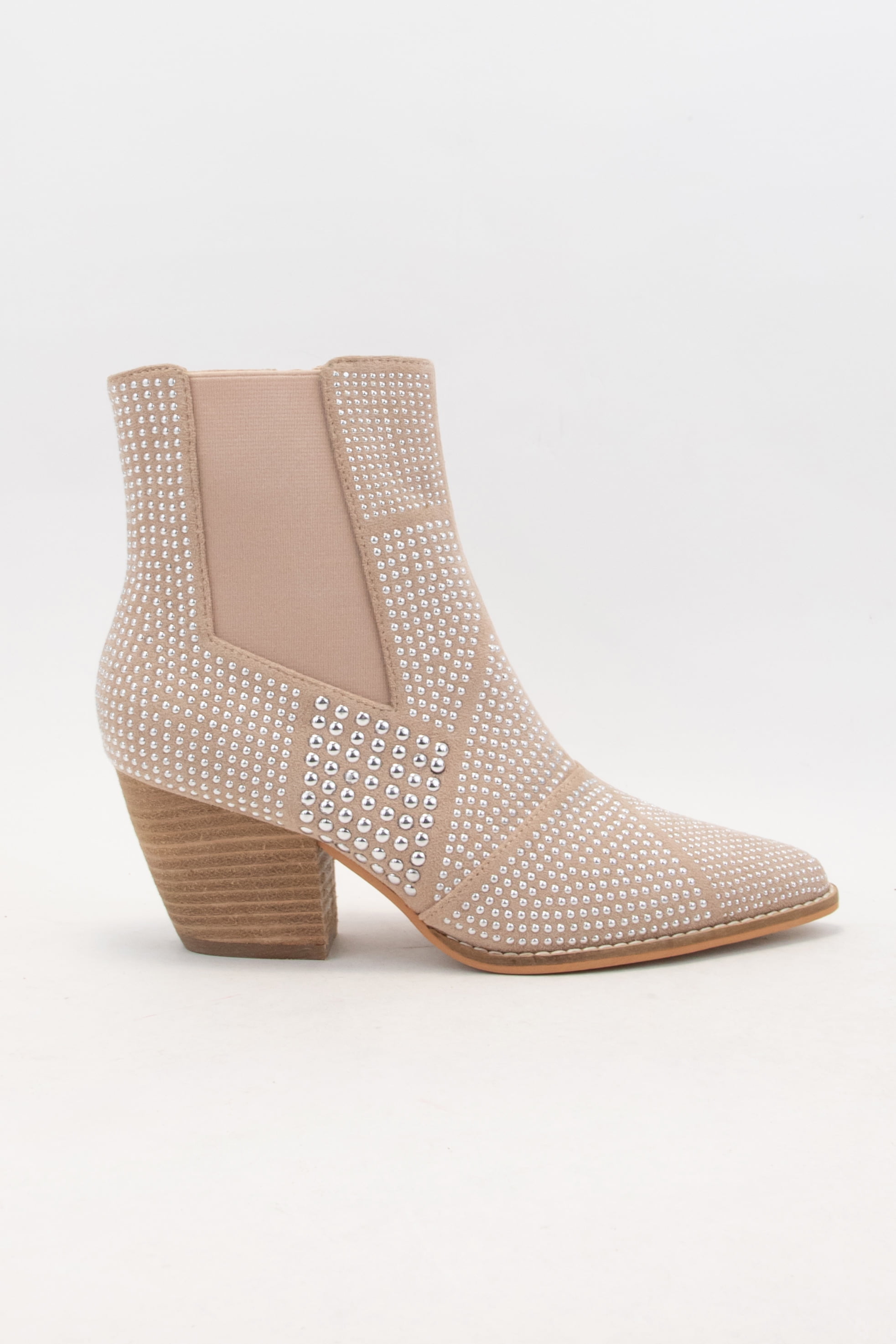 FRANCESCA, STUD EMBELLISHED BOOTS - Walmart.com