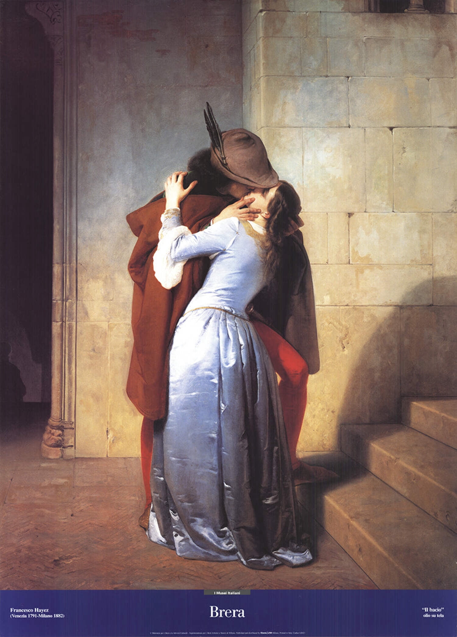 FRANCESCO HAYEZ Il Bacio - Walmart.com