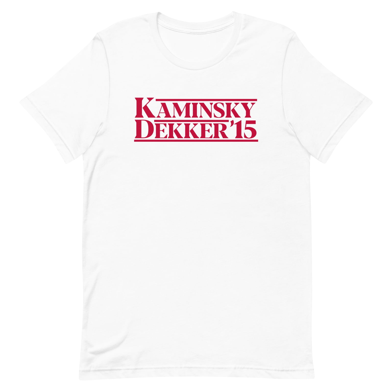 FRANK KAMINSKY & SAM DEKKER T-SHIRT Retro 2015 College Basketball ...