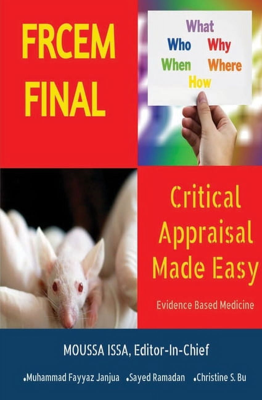 FRCEM FINAL: CRITICAL APPRAISAL "Made Easy" (Paperback) by Moussa Issa ...