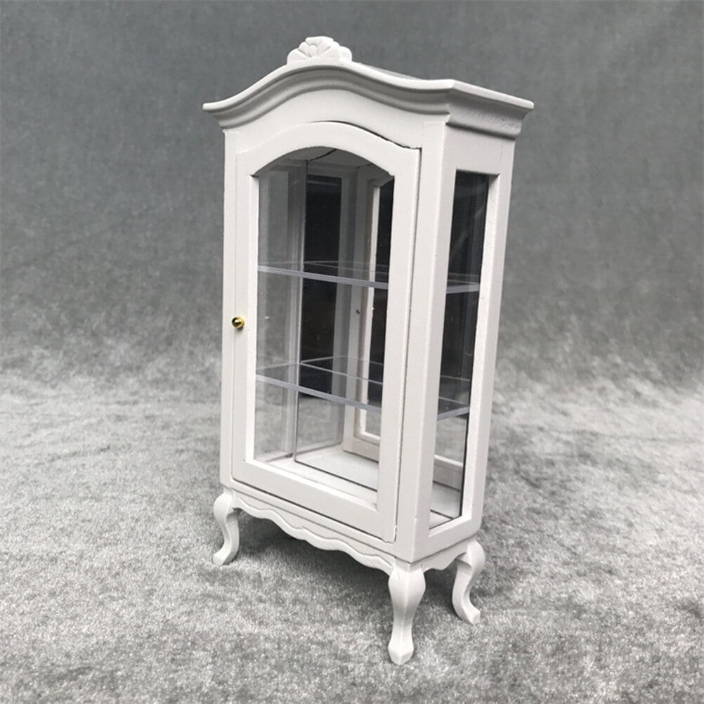 FRCOLOR 1/12 Mini Adornment Furniture Mini Cabinet Simulation Miniature ...