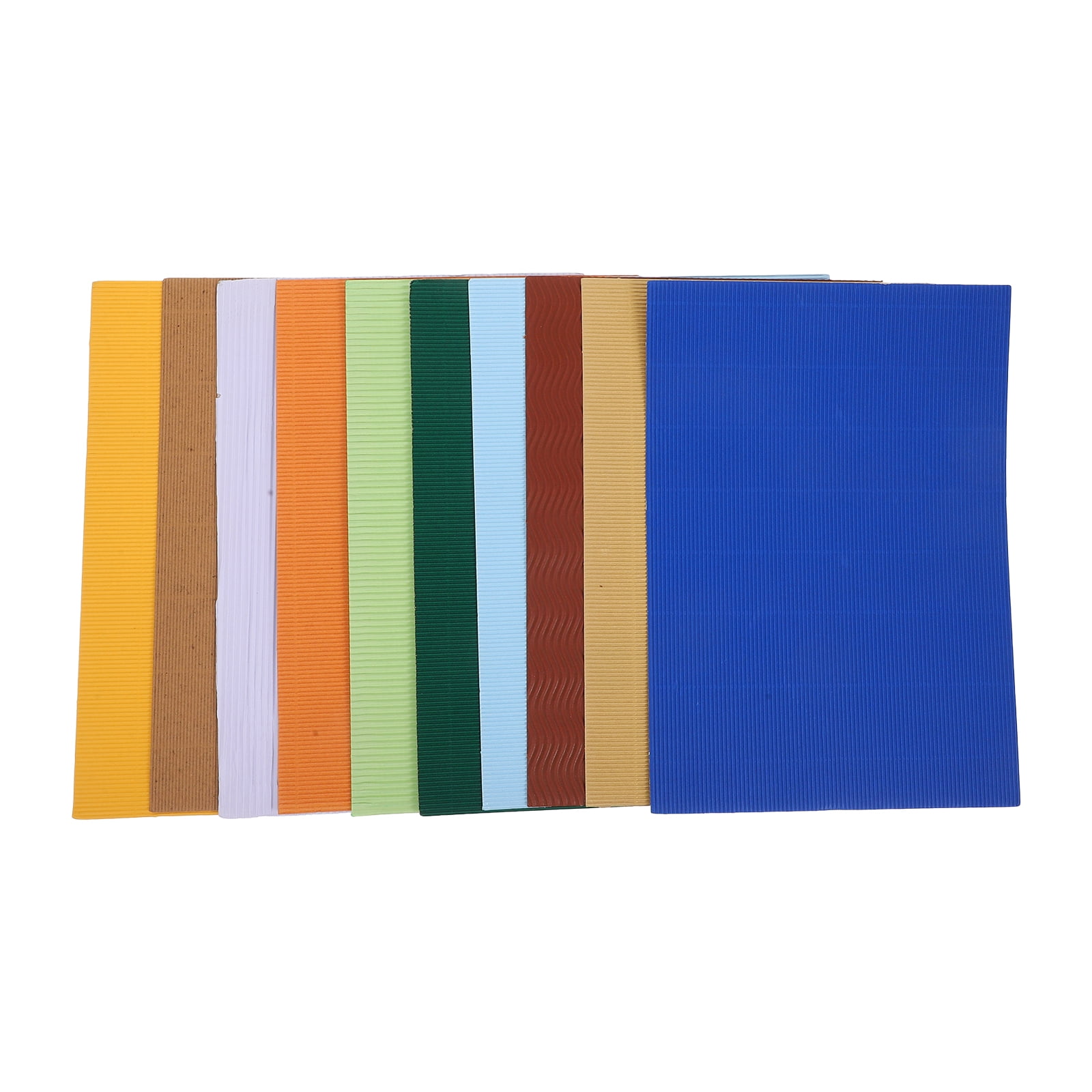 FRCOLOR 1 Bag Corrugated Paper for Projects A4 Size Colored Corrugated ...