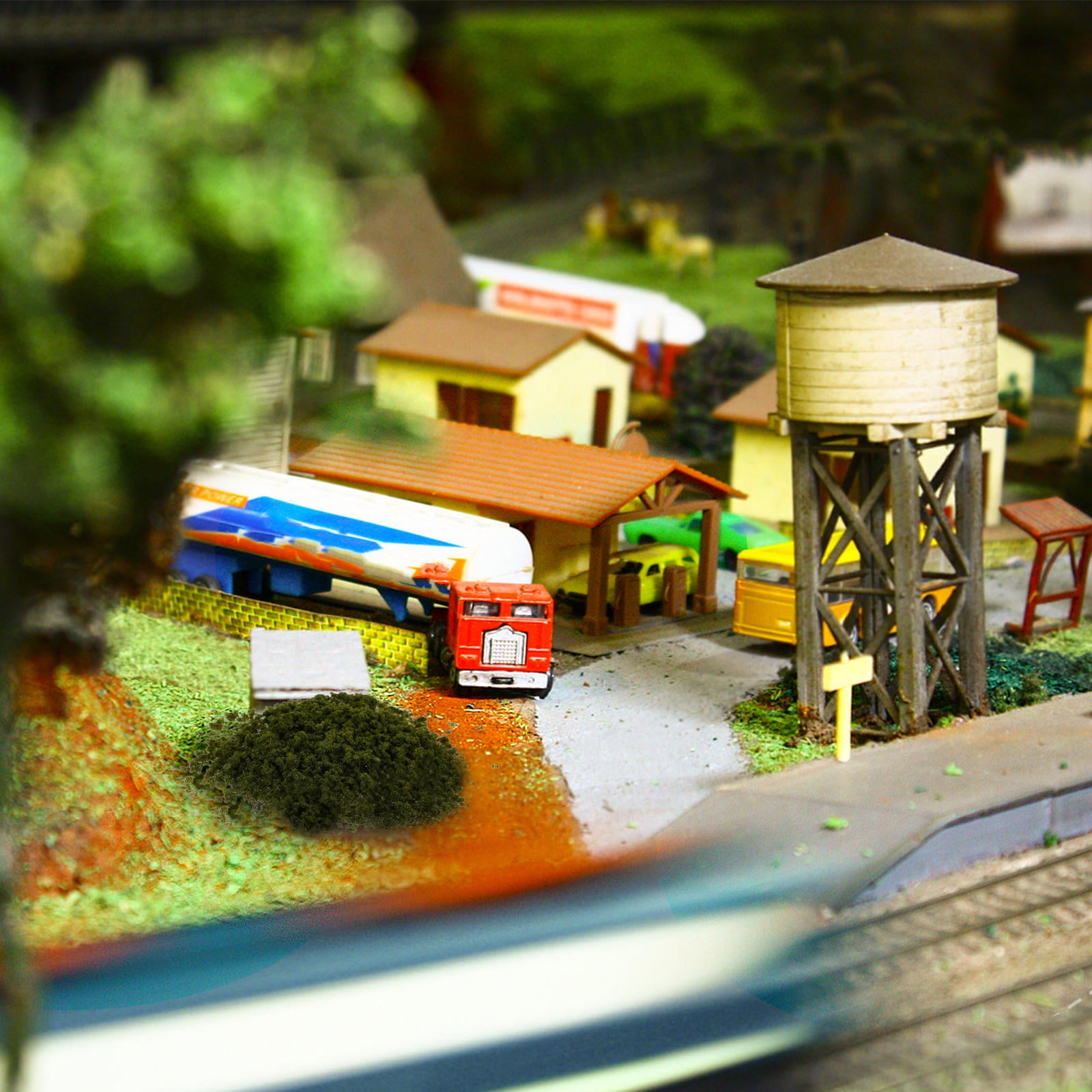 FRCOLOR 1 Bottle Bushy Powder Coarse Particles for Train Sand Table ...