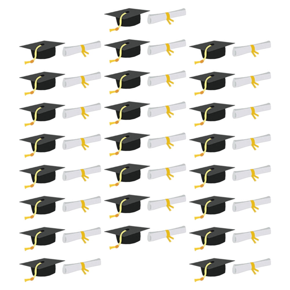 FRCOLOR 1 Pack 2025 Graduation Confetti Graduation 2025 Confetti Grad Confetti Graduation Caps ...