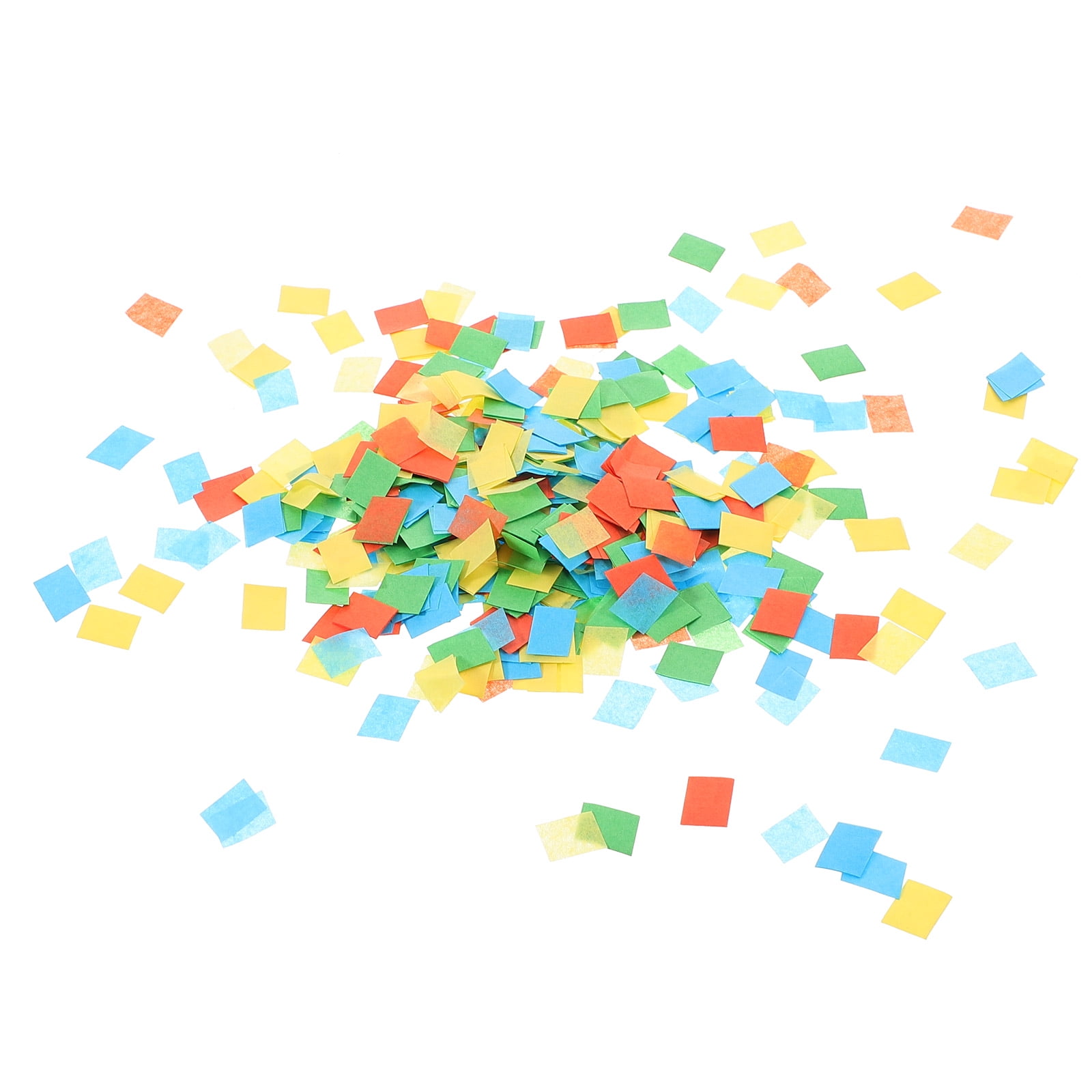 FRCOLOR 1 Pack Rectangle Tissue Paper Confetti Multicolor Confetti ...