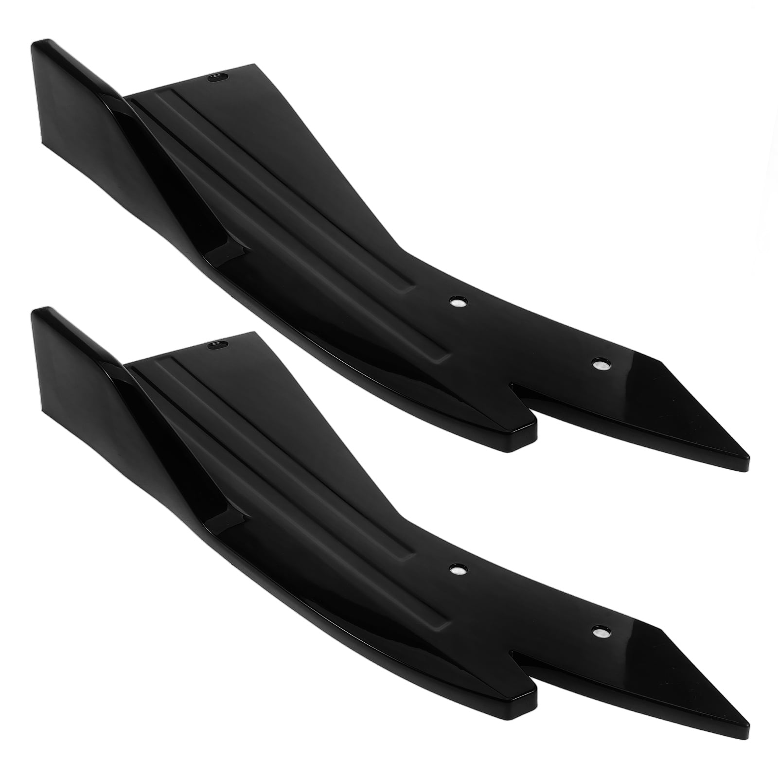 FRCOLOR 1 Pair Car Rear Bumper Spoiler Car Rear Diffuser Rear Spoiler ...