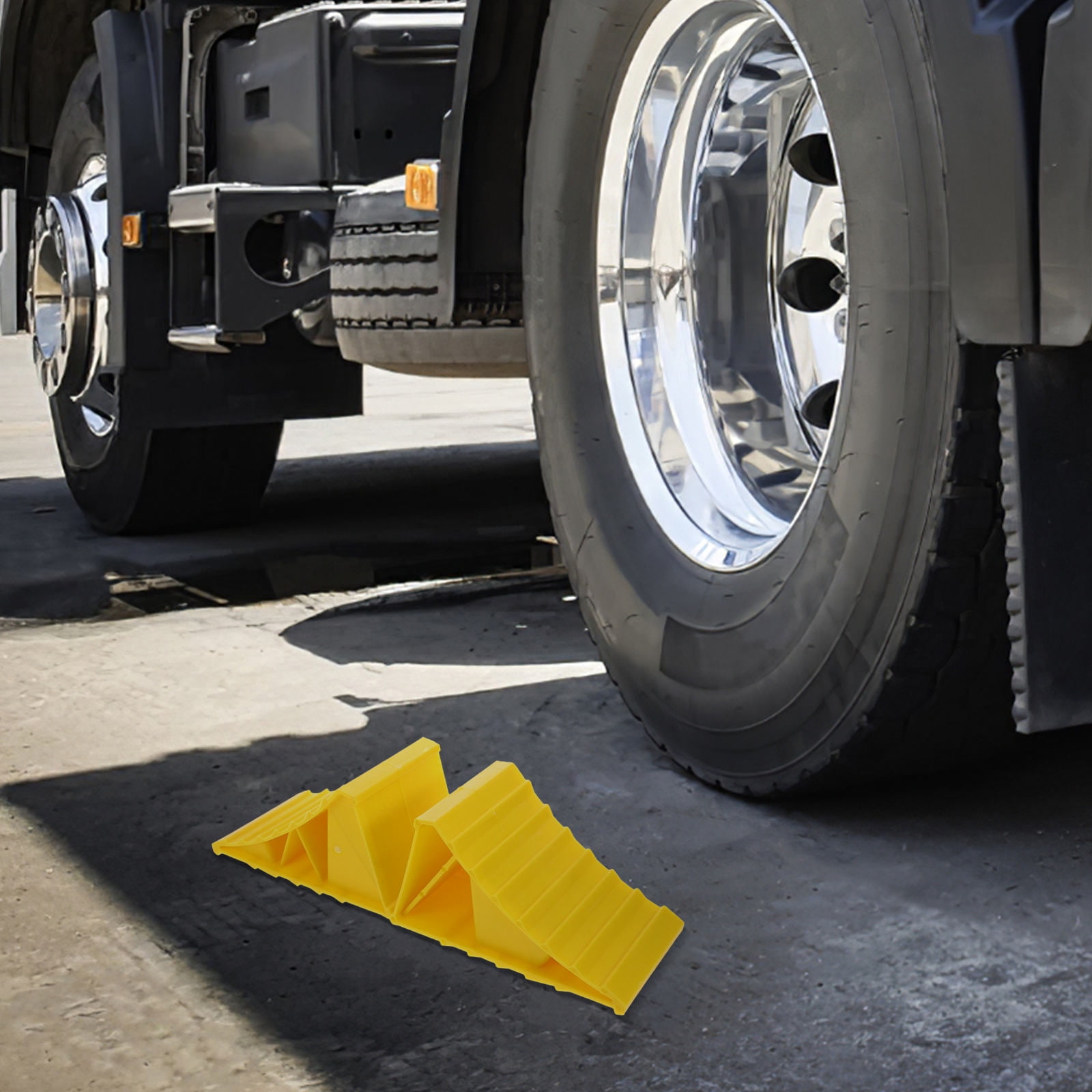 FRCOLOR 1 Pair Car Wheel Chocks Anti-Skid Wheel Chock Wheel Stopper ...