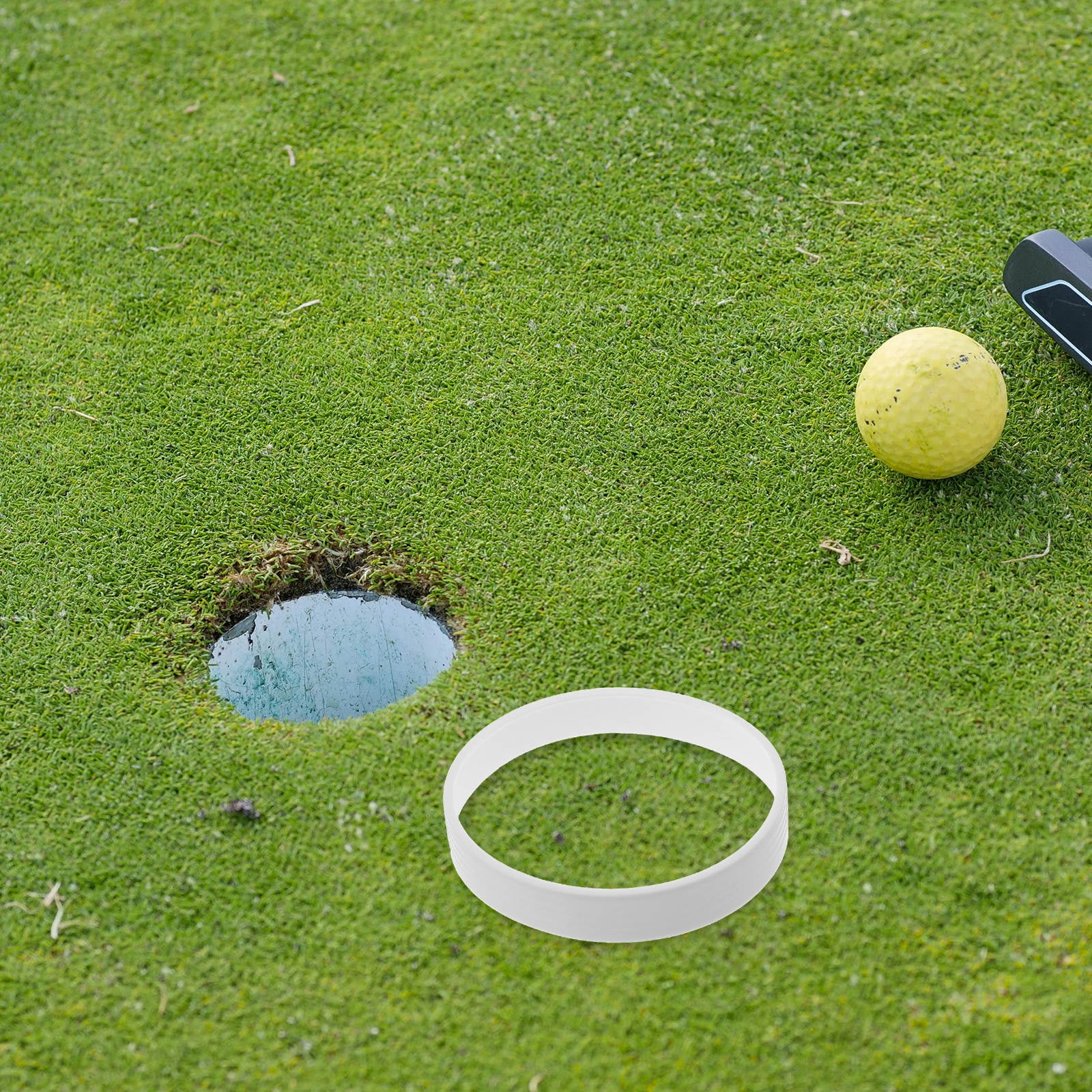 FRCOLOR 1 Pair Golf Putting Practice Hole Covers Plastic Precise ...