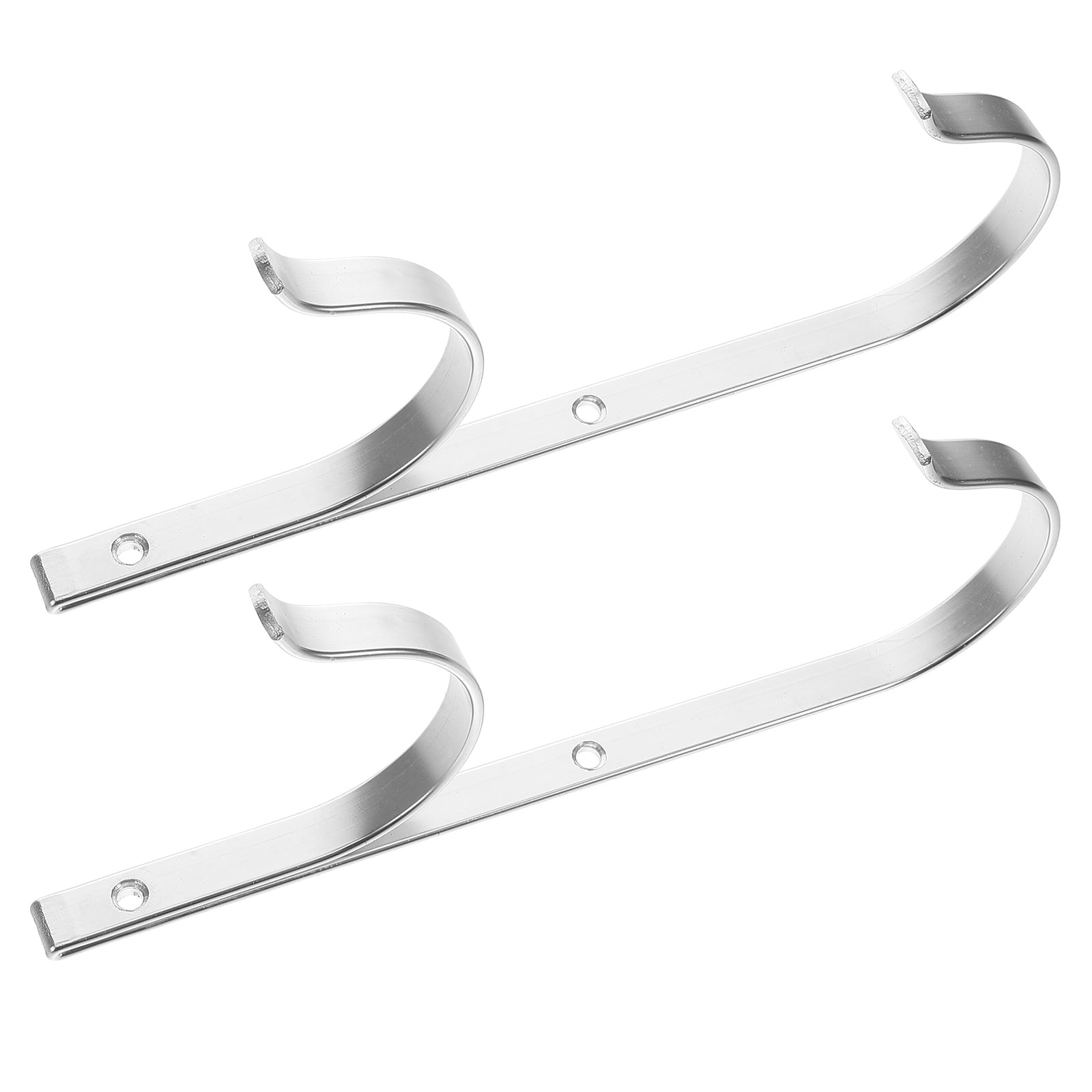 FRCOLOR 1 Pair Heavy Duty Aluminum Alloy Pool Pole Hanger Set for Telescopic Poles Skimmer Nets ...