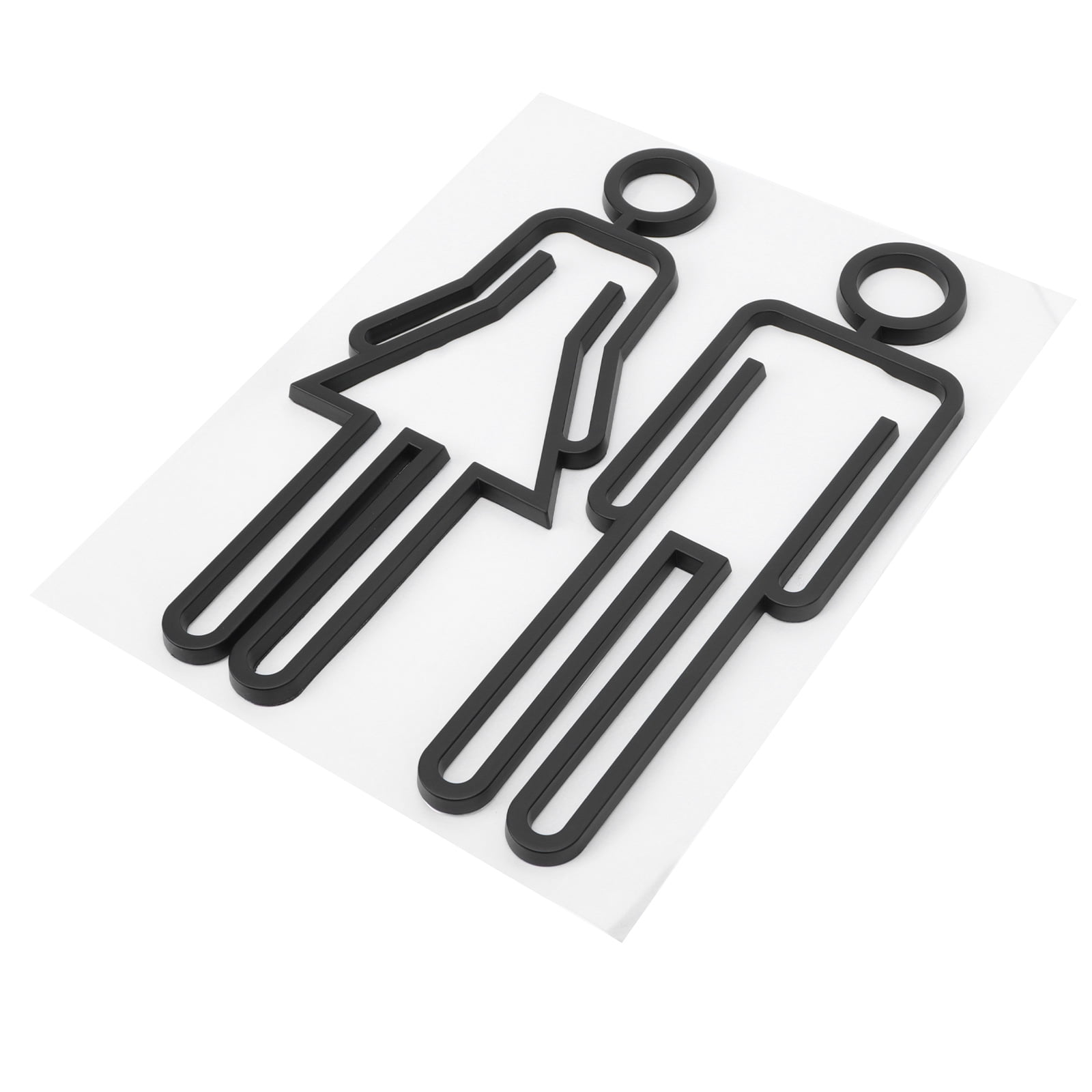 FRCOLOR 1 Pair Restroom Identification Signs Men and Women Toilet Signs ...