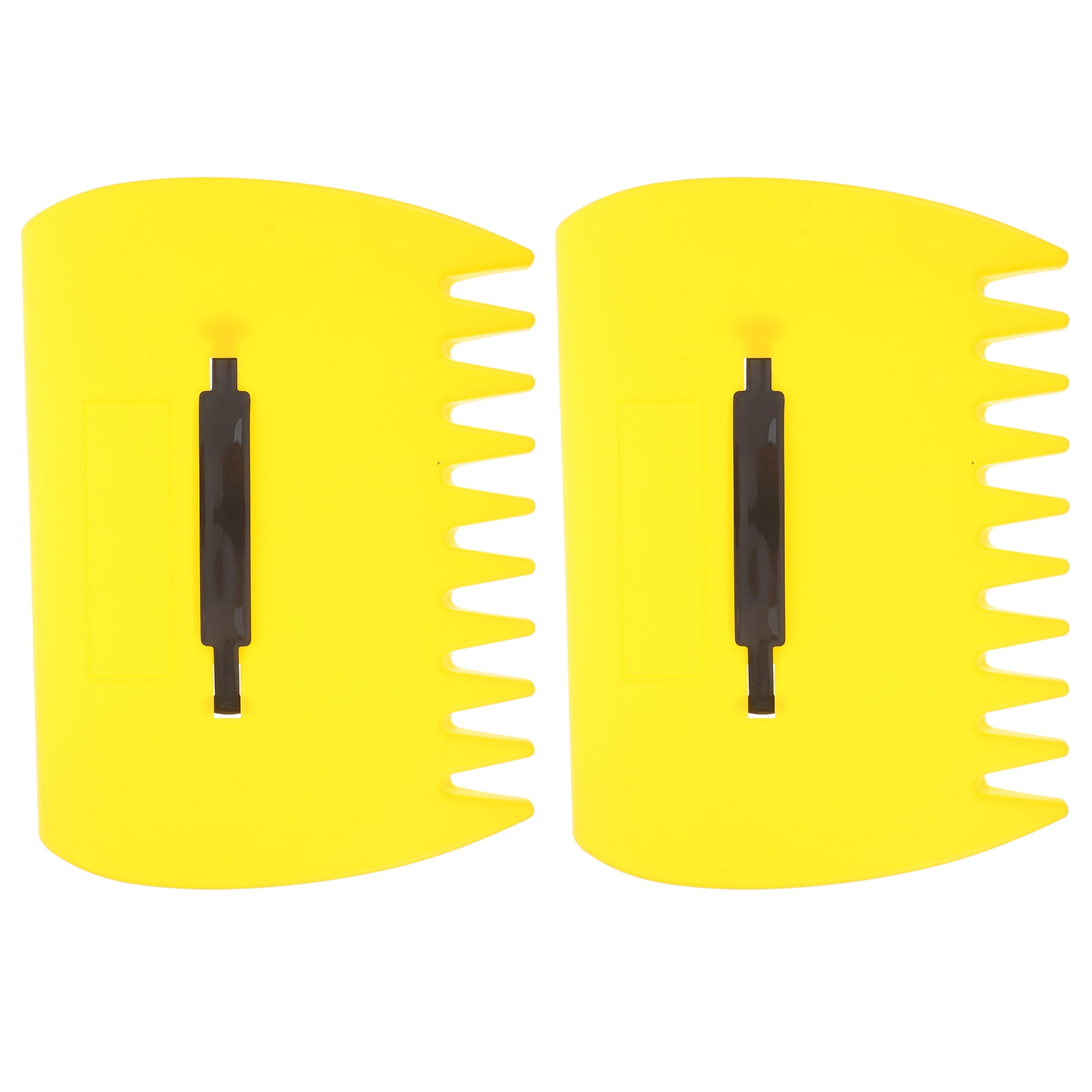 FRCOLOR 1 Pair Yard Rake For Leaves Plastic Lawn Tool With Strong ...