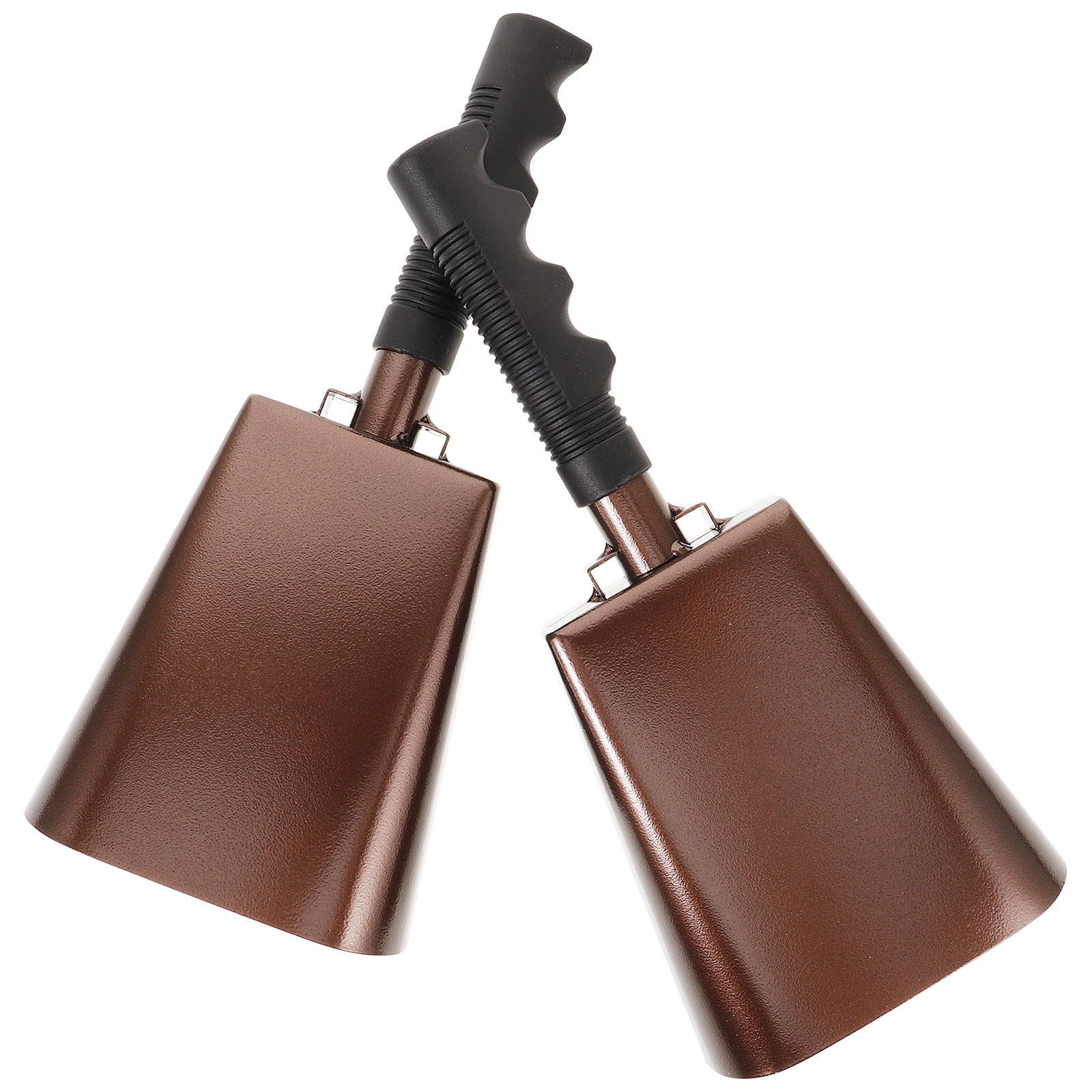 FRCOLOR 1 Pair of Cowbell with Handle Noise Maker Sports Events Cowbell ...