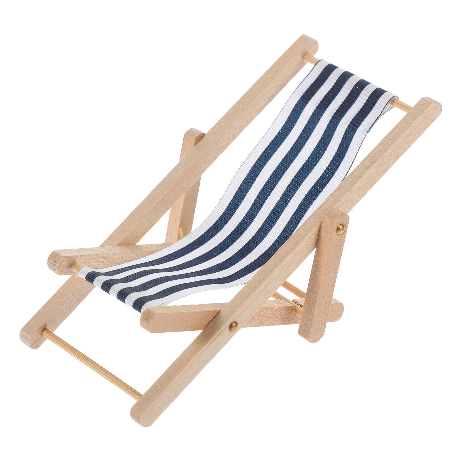 FRCOLOR 1 Piece Mini Lounge Chair Wood Material for Building Realistic ...