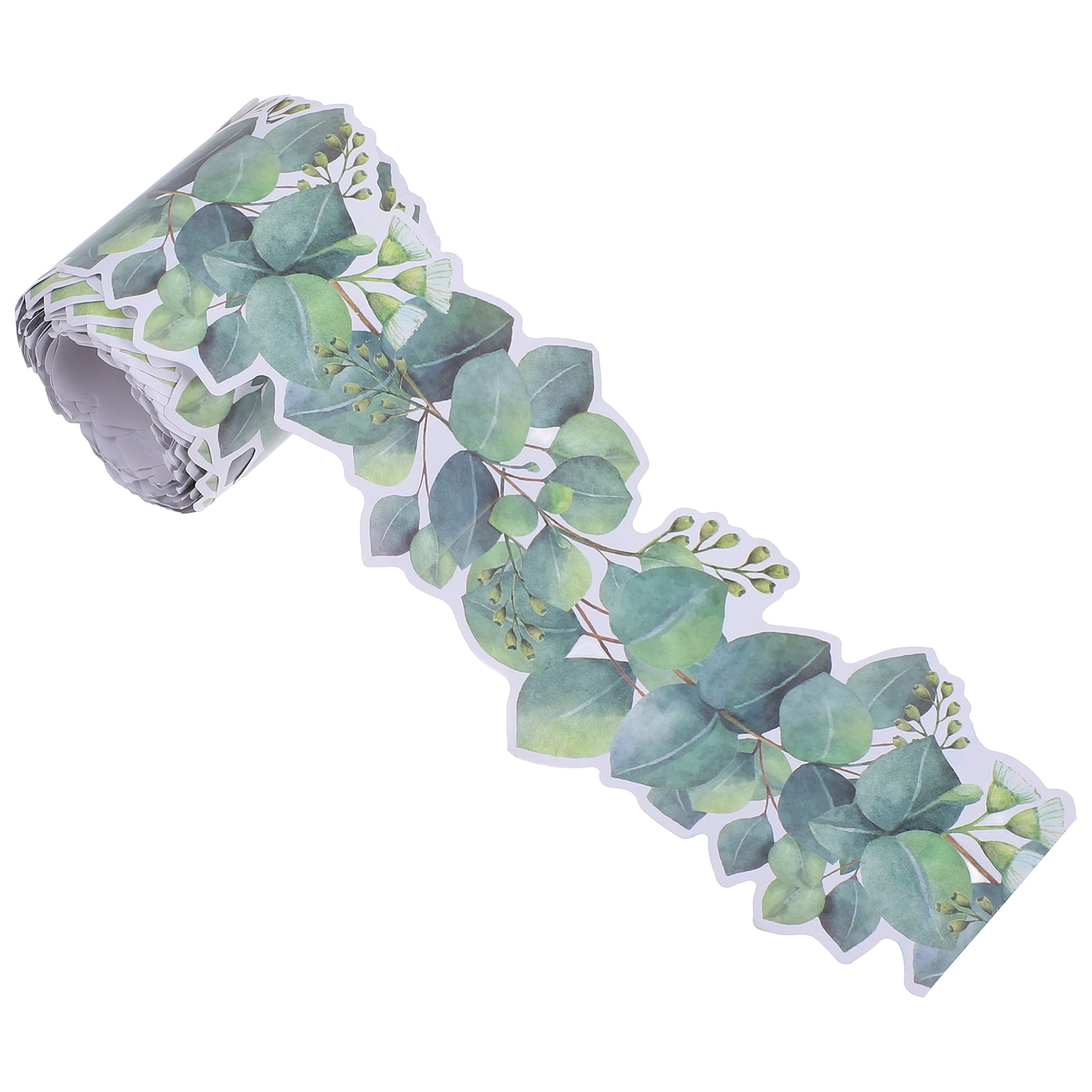 1 Roll Bulletin Board Border bulletin board decoration Eucalyptus ...