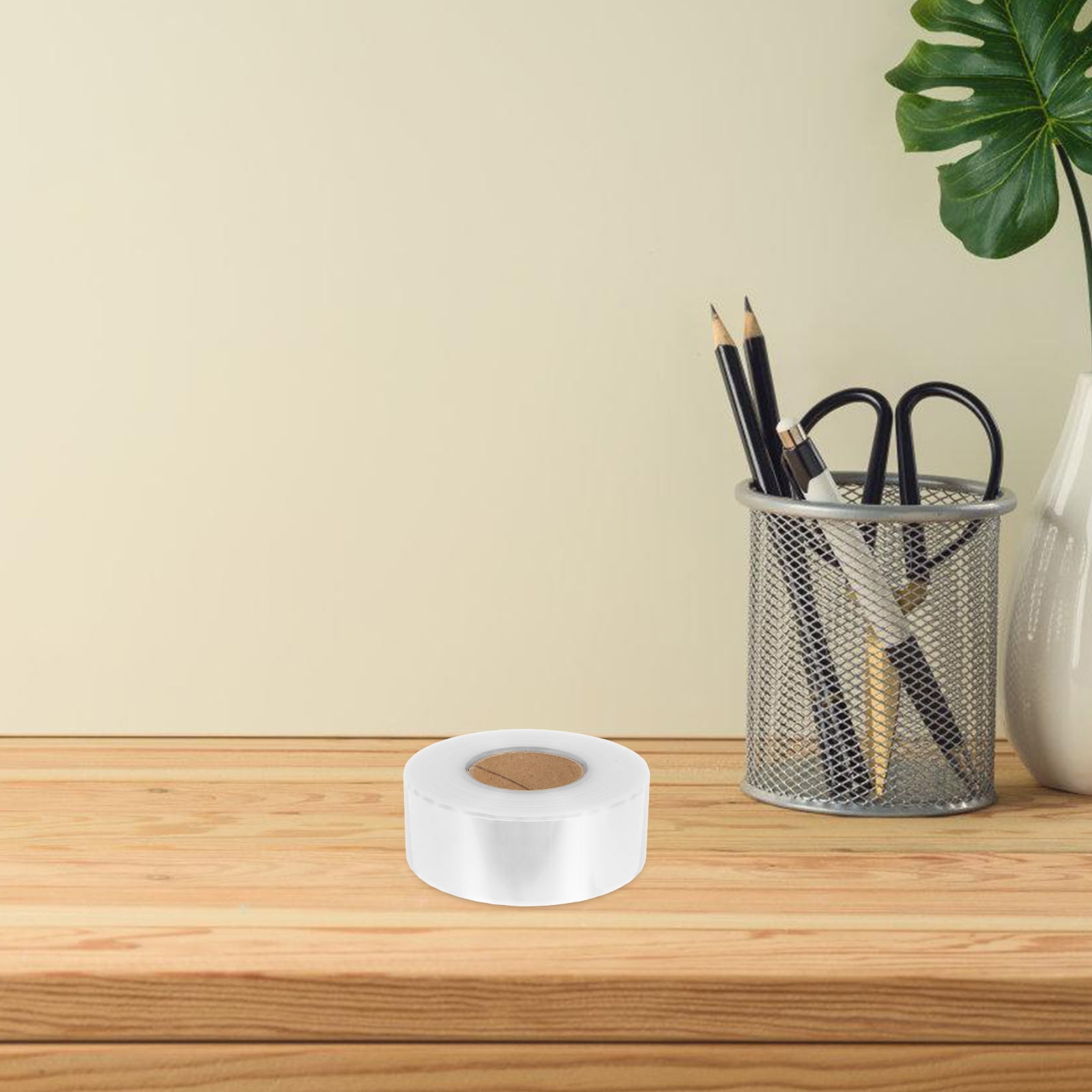 FRCOLOR 1 Roll Clear Labels Shield Envelope Label Protector Transparent ...