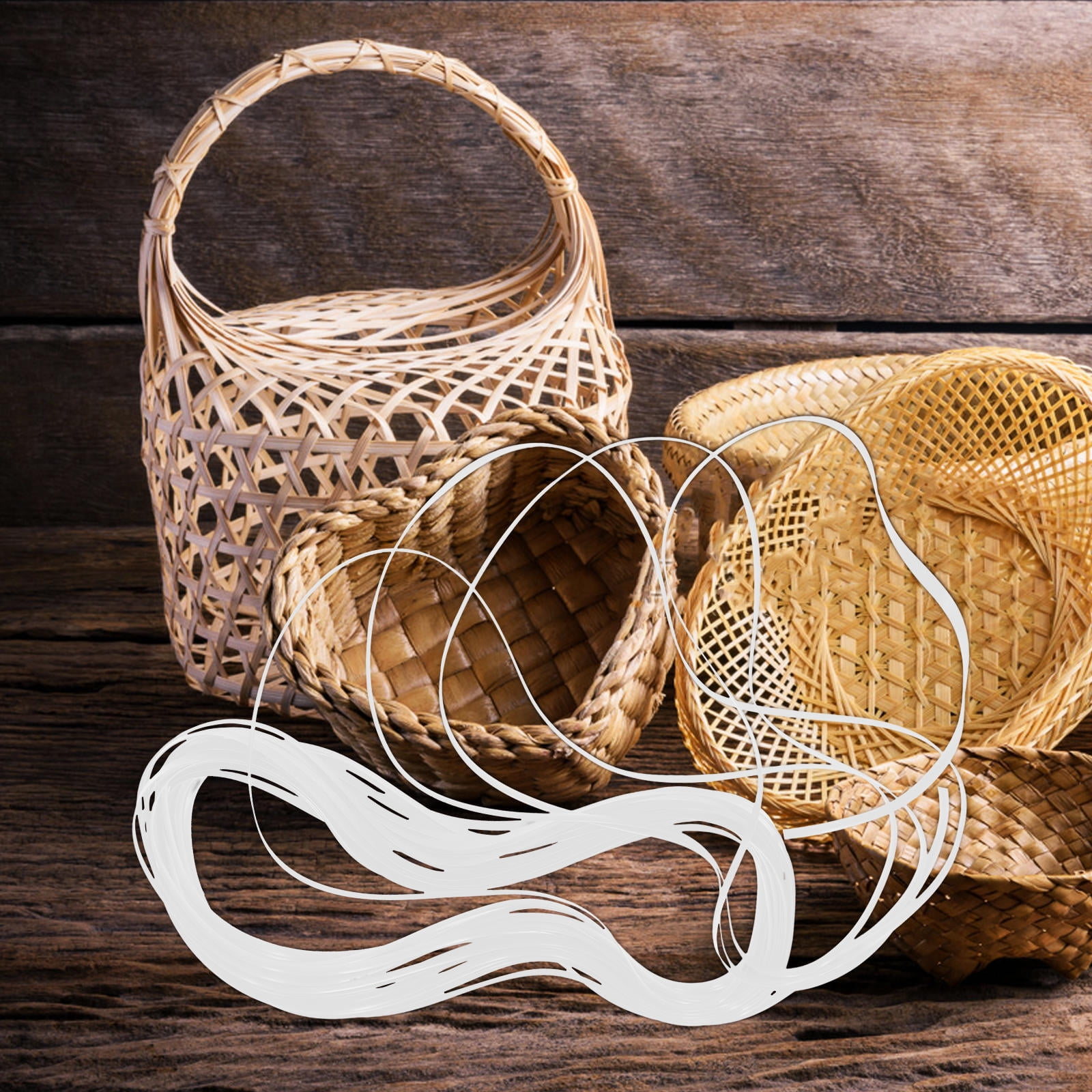FRCOLOR 1 Roll Of Fake Rattan Material Woven Furniture Repairing ...